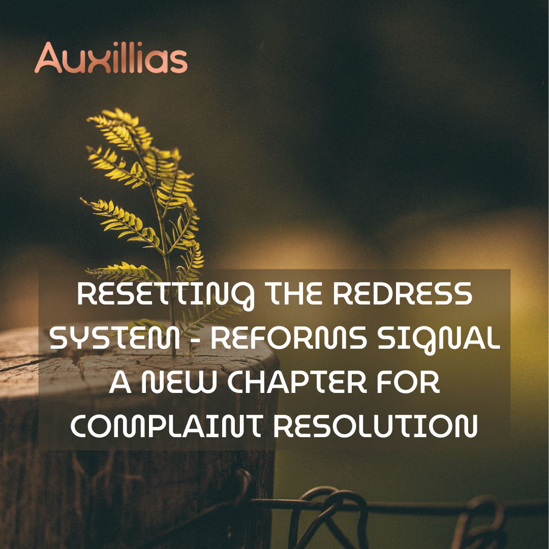 Resetting the redress system: how FCA, FOS and HMT reforms signal a new ...