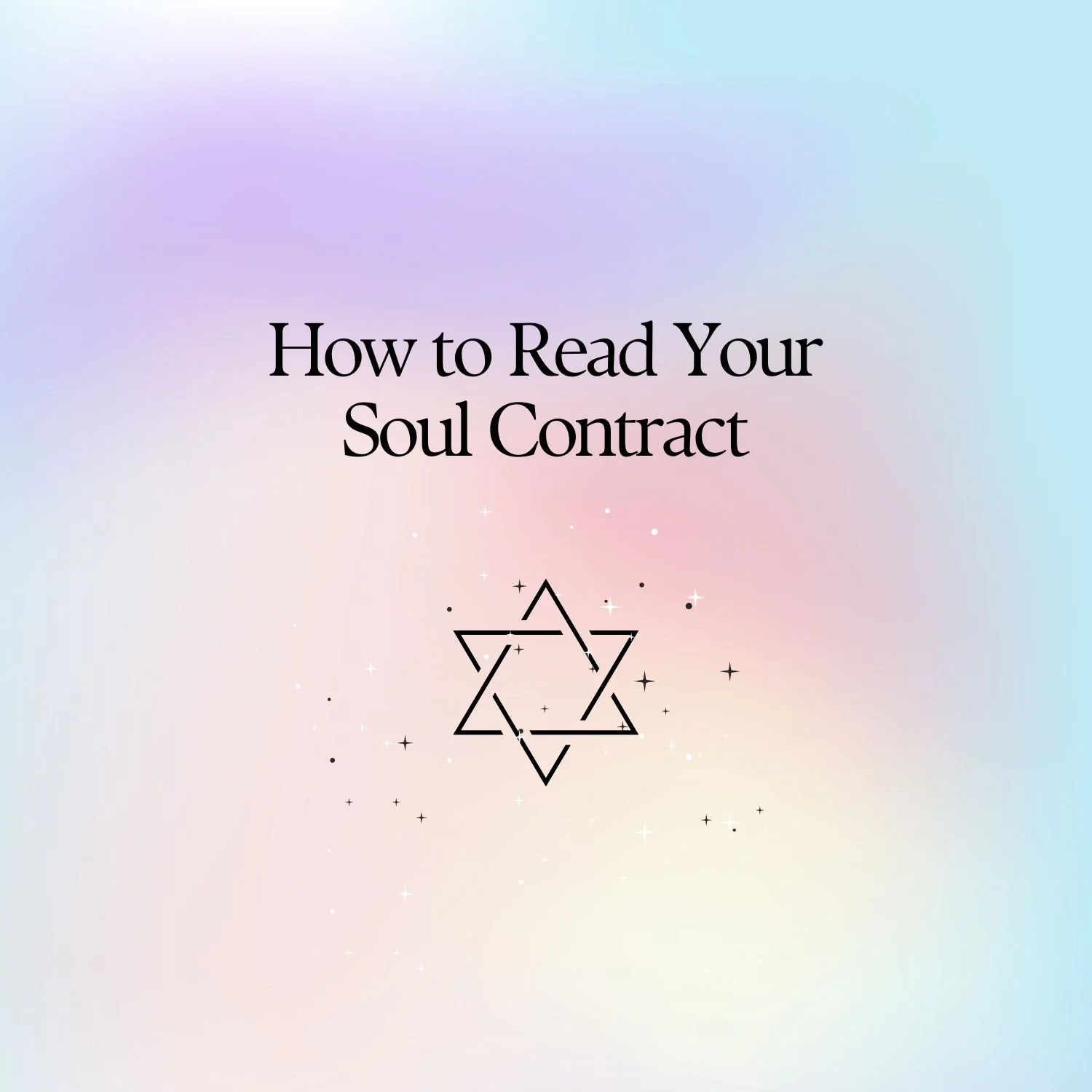 How to Read Your Soul Contract - Antonya Beamish