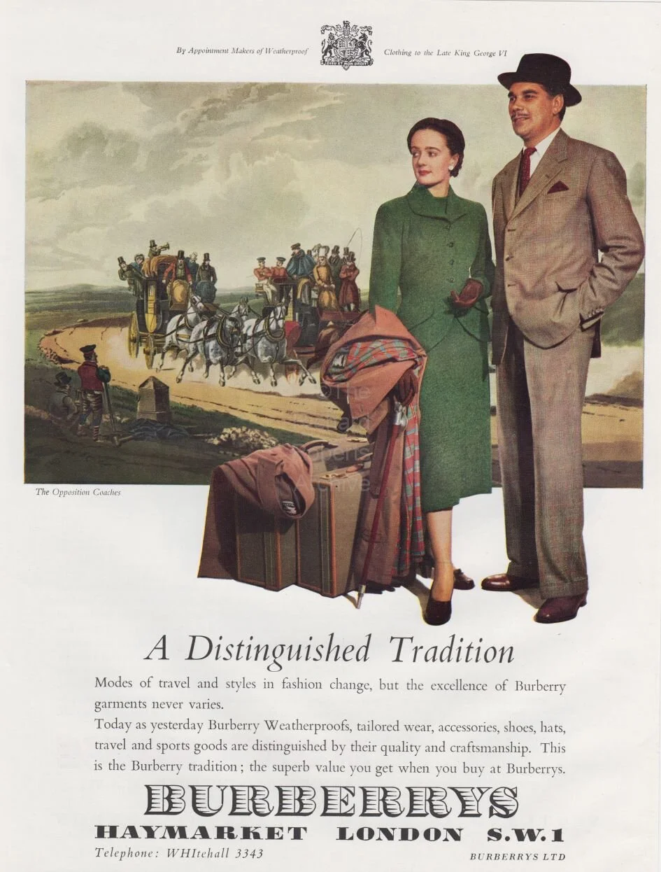 History of Burberry Advertising — The Richard Roberts Archive