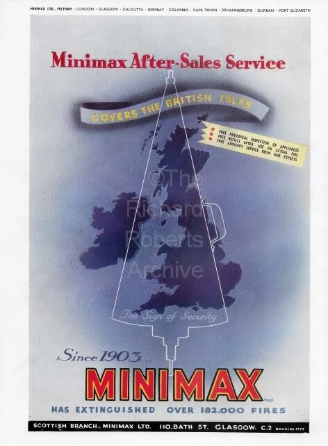 History of Minimax fire safety products advertising 1903 to 2008 — The ...