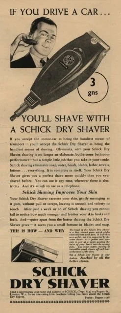 Shaving – the ongoing battle between wet and electric — The Richard ...