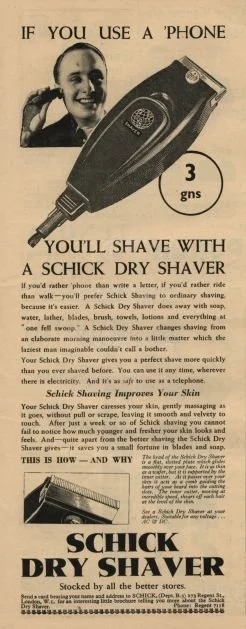 Shaving – the ongoing battle between wet and electric — The Richard ...