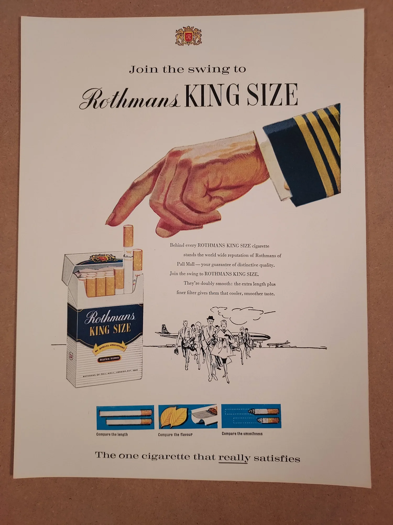 Rothman’s Cigarette advertising — The Richard Roberts Archive