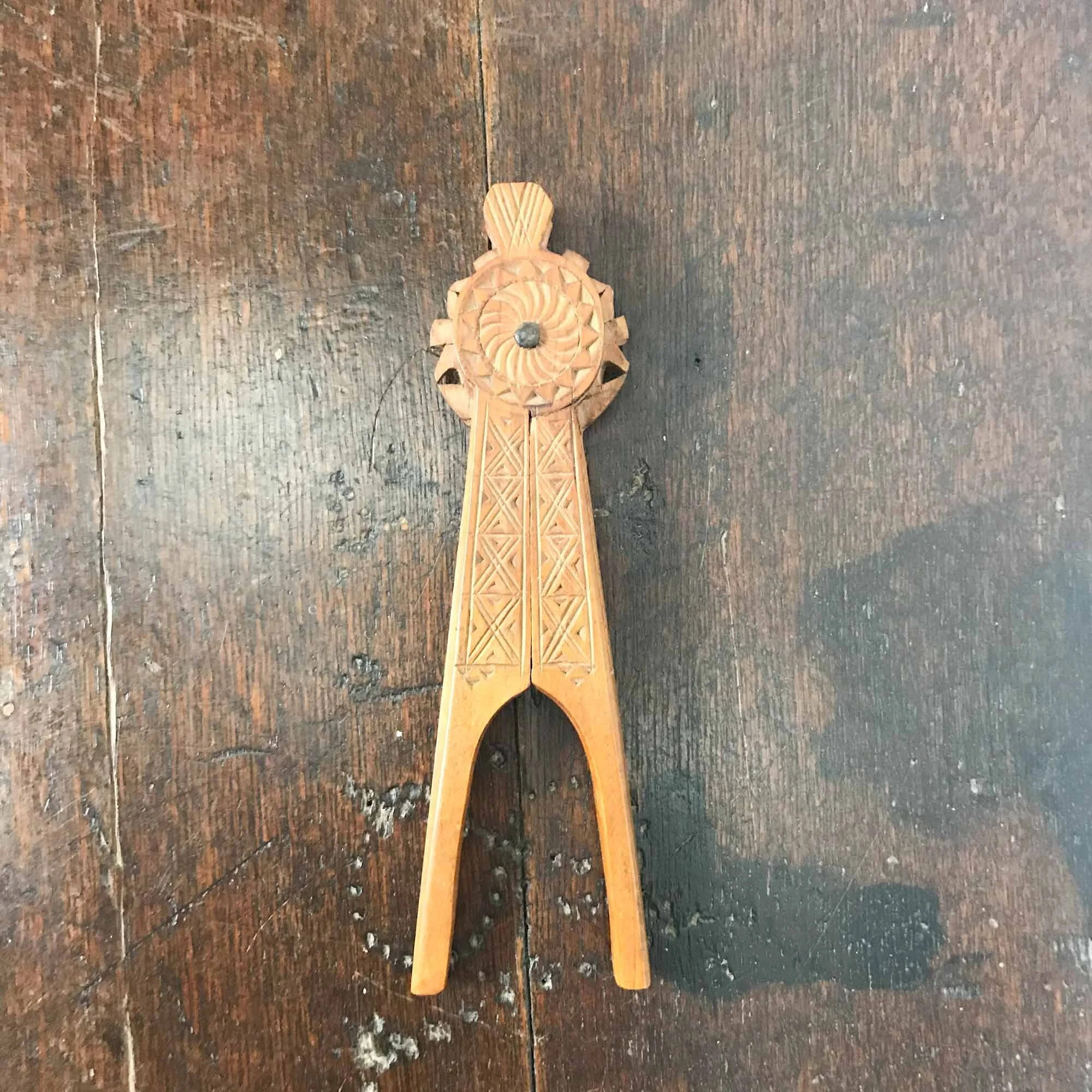 Antique Swedish Treen Pot — Antique and Unique