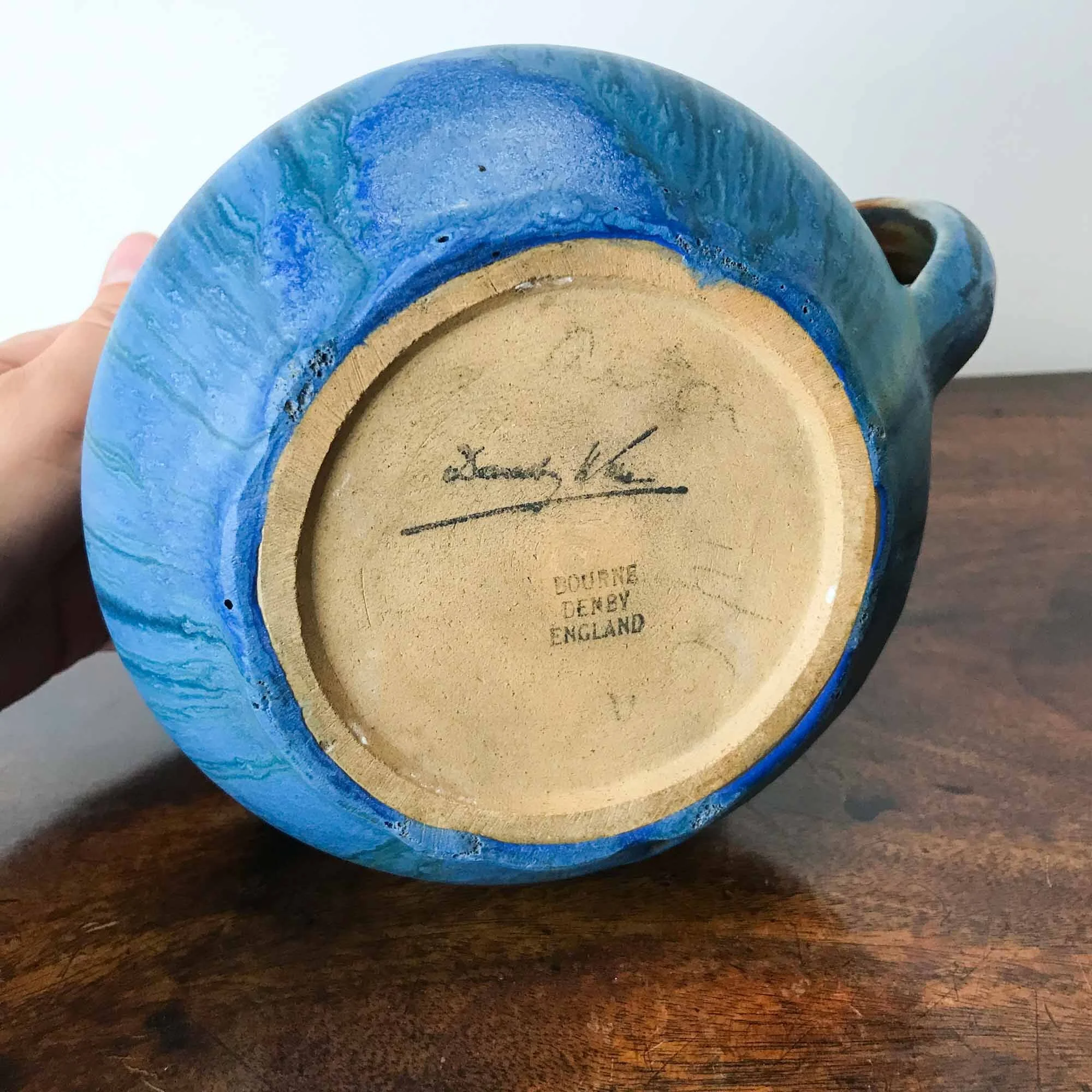 Bourne Denby Danesby Ware Orient Ilam Jug — Antique and Unique