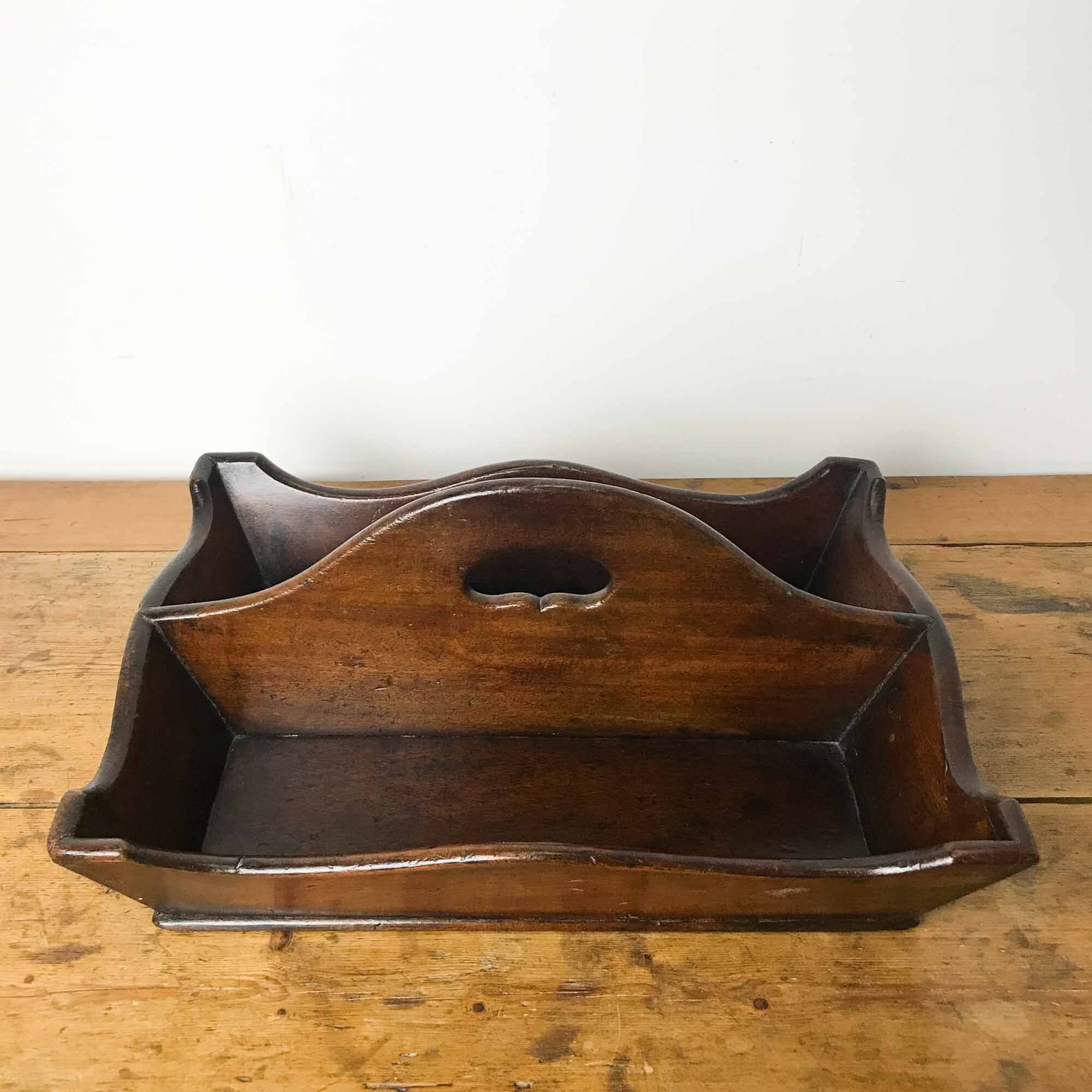 Antique Treen Sycamore Spice Tower — Antique and Unique