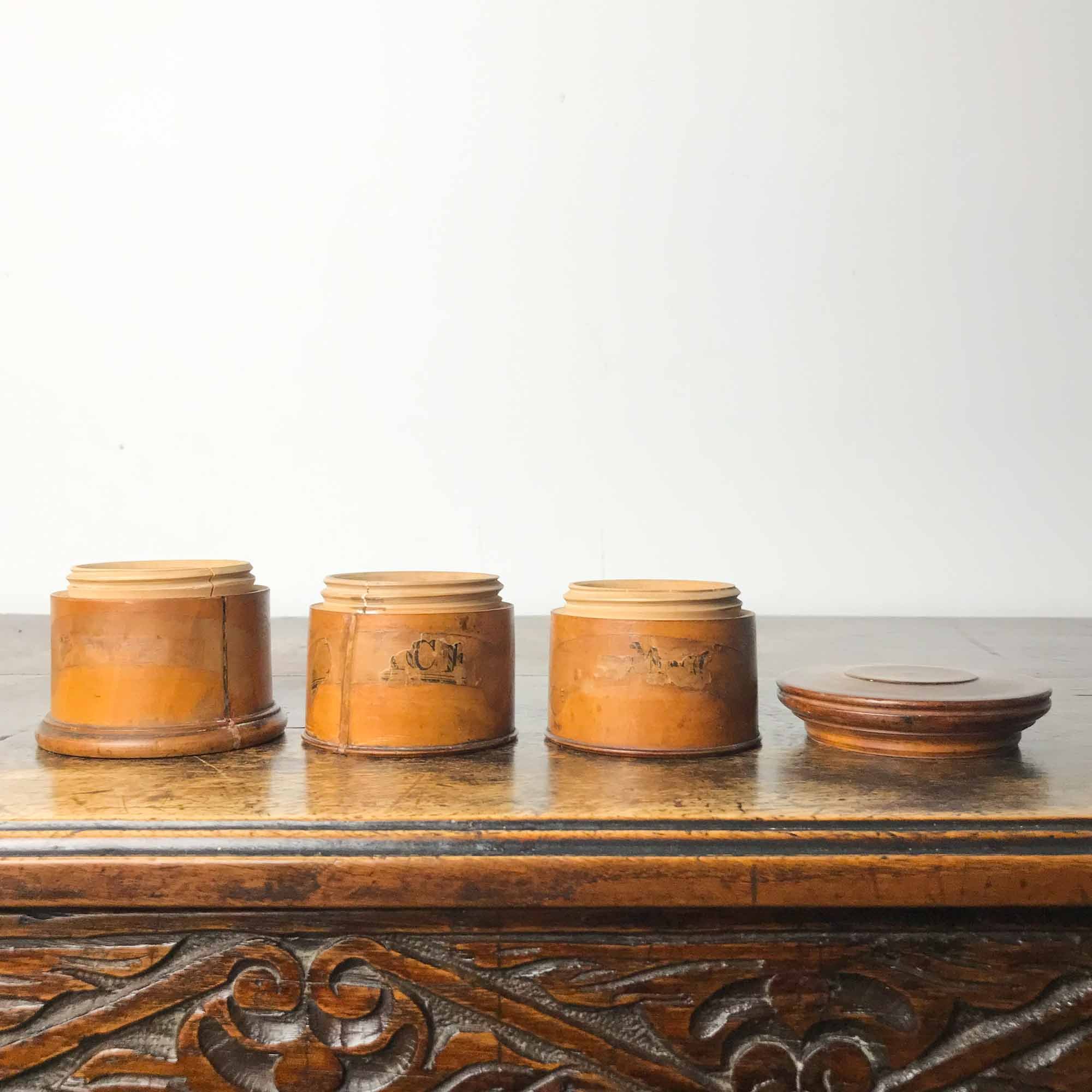 Antique Swedish Treen Pot — Antique and Unique