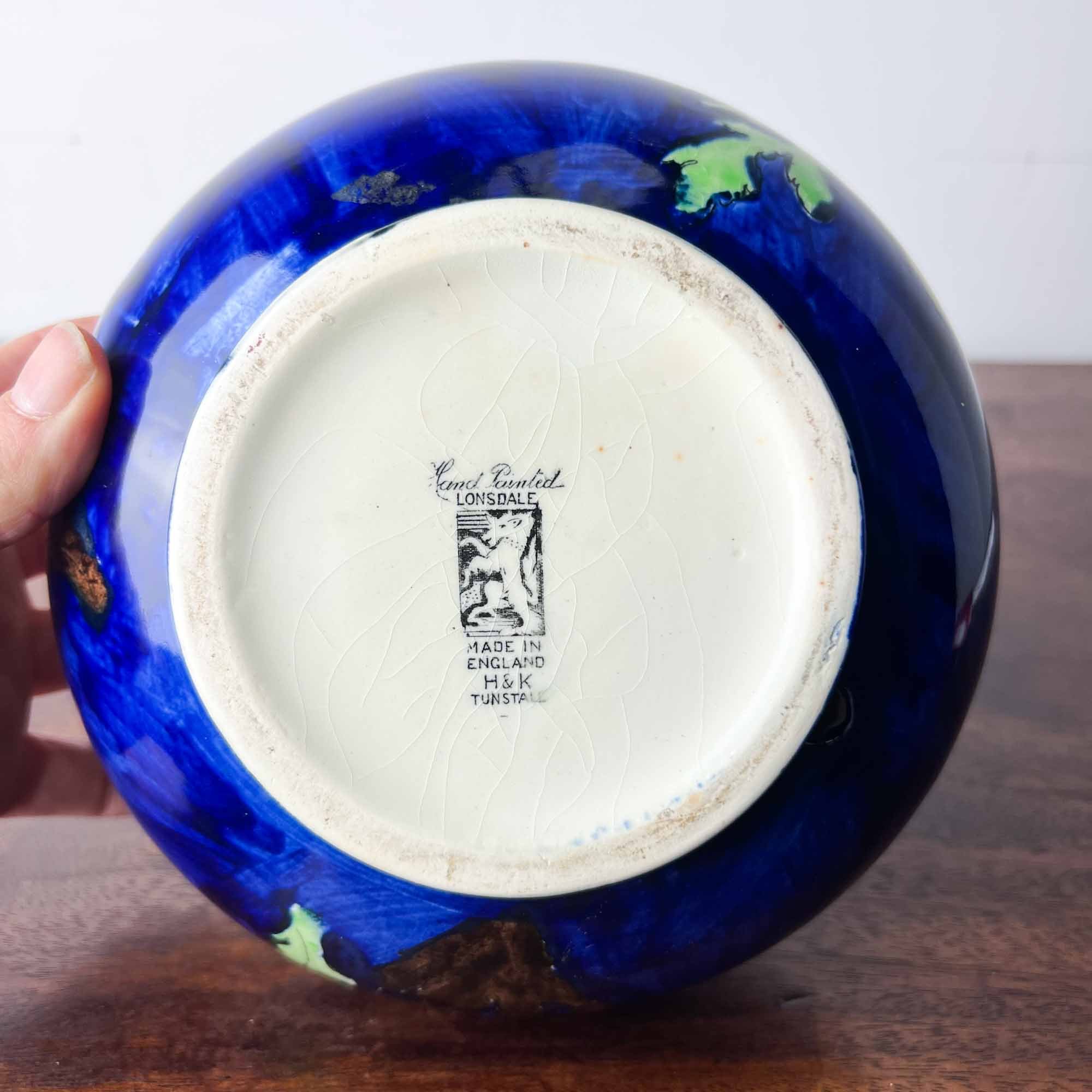 Antique Gaudy Welsh ironstone china large hydra jug — Antique and Unique