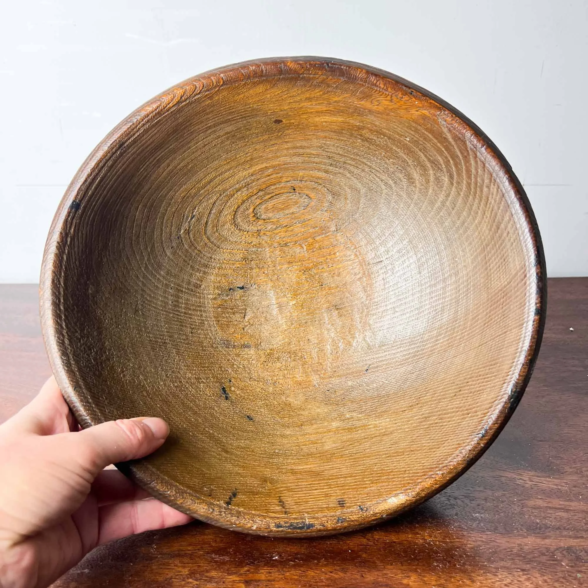 Antique Swedish Treen Pot — Antique and Unique