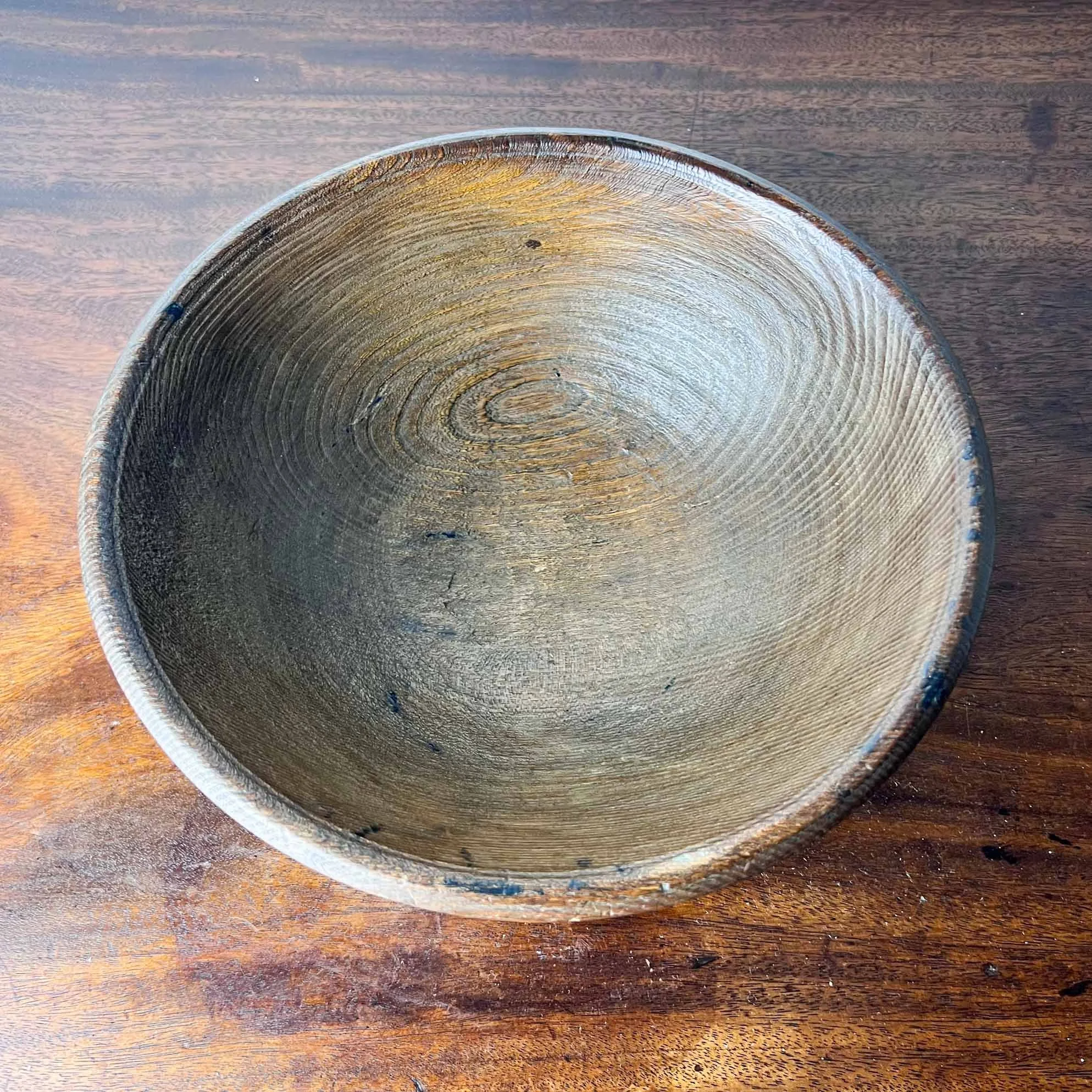 Antique Swedish Treen Pot — Antique and Unique