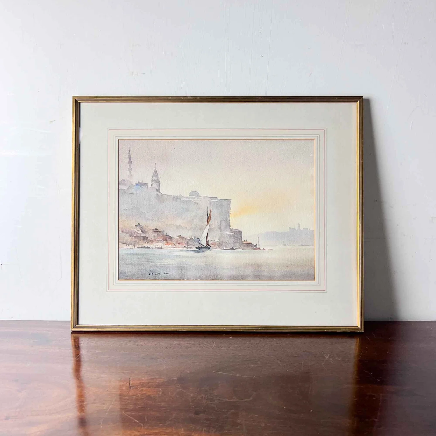 Still life oil painting on porcelain by William Rayworth — Antique and ...