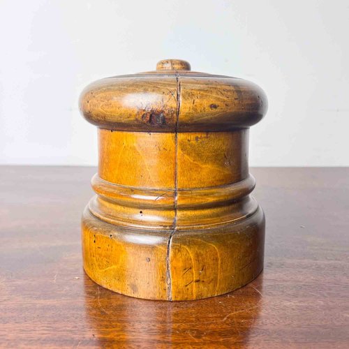 Antique Swedish Treen Pot — Antique and Unique