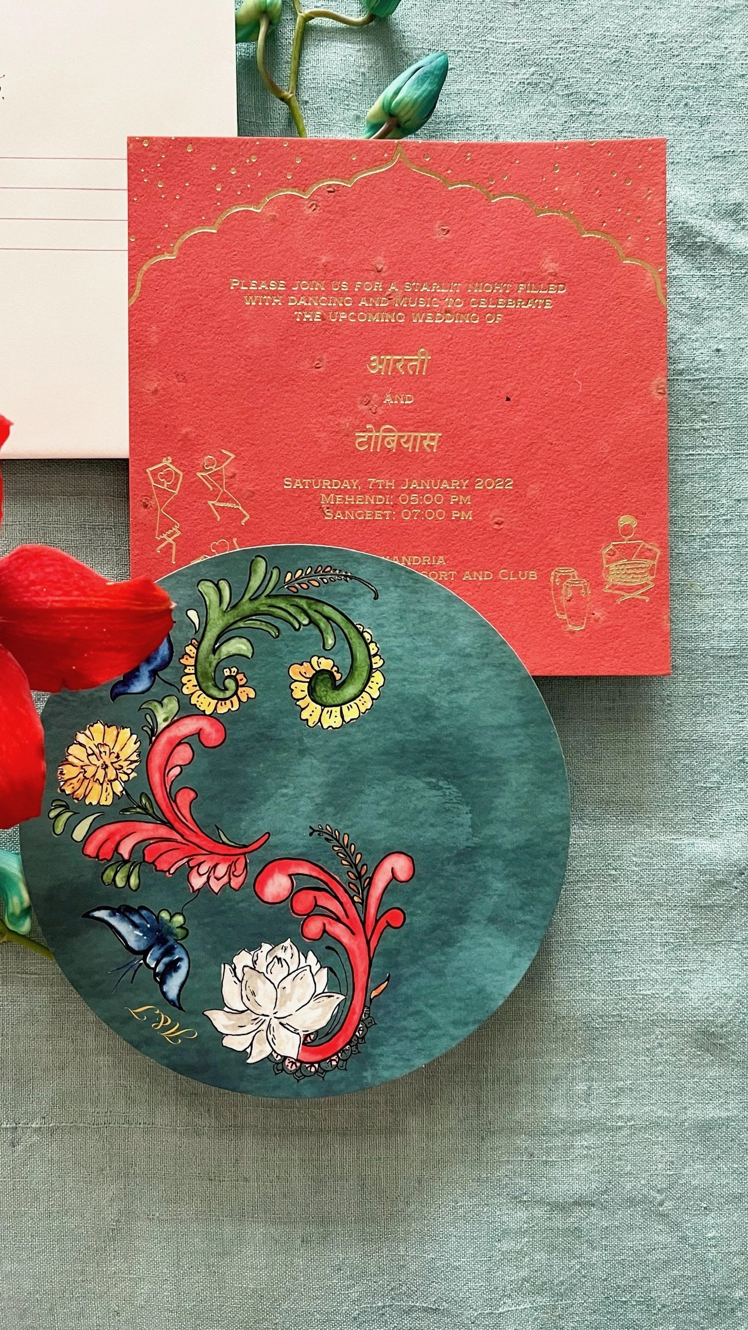 Tactile Fine-Art Innovative Invitation Design