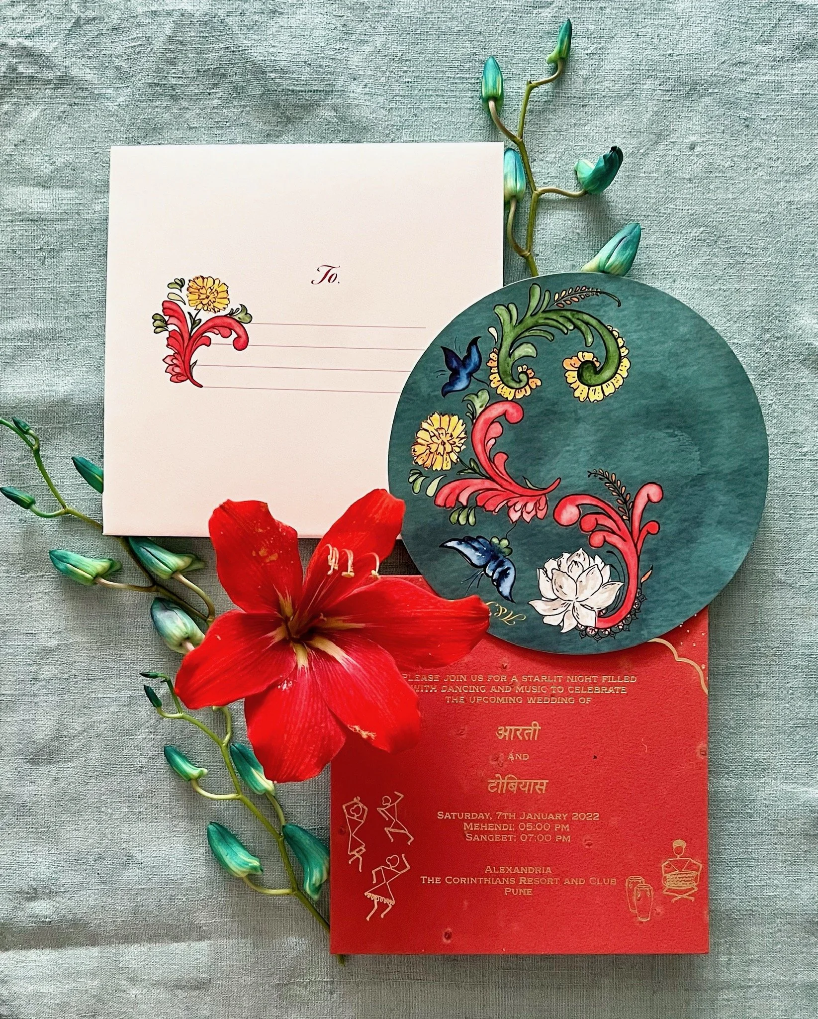 Tactile Fine-Art Innovative Invitation Design