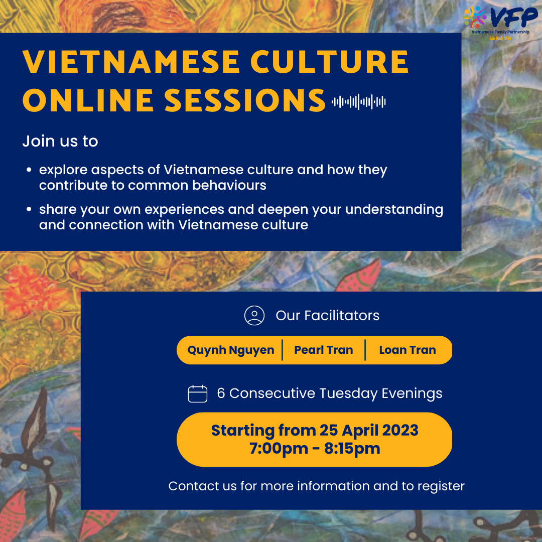 Vietnamese Culture Online Sessions — Vietnamese Family Partnership