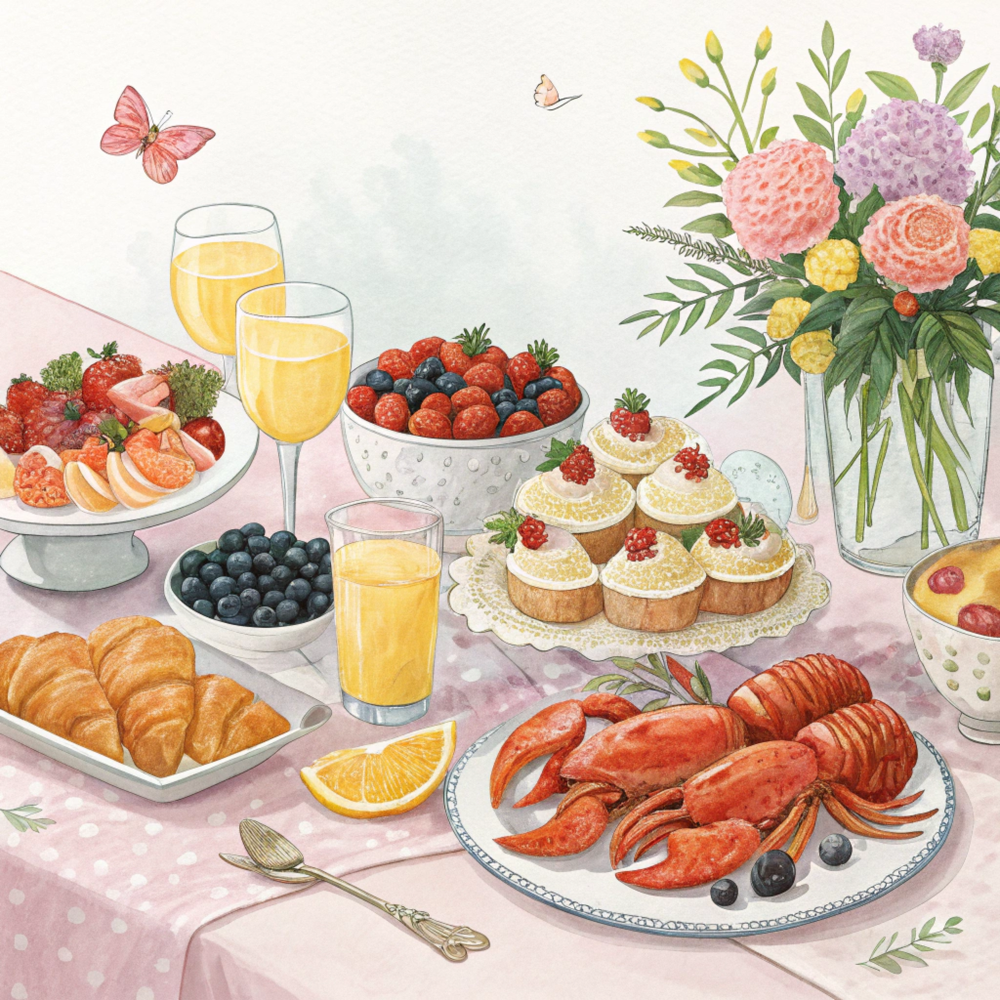 Plan the Perfect Seafood Brunch: Recipes, Pairings, and Coastal Decor ...