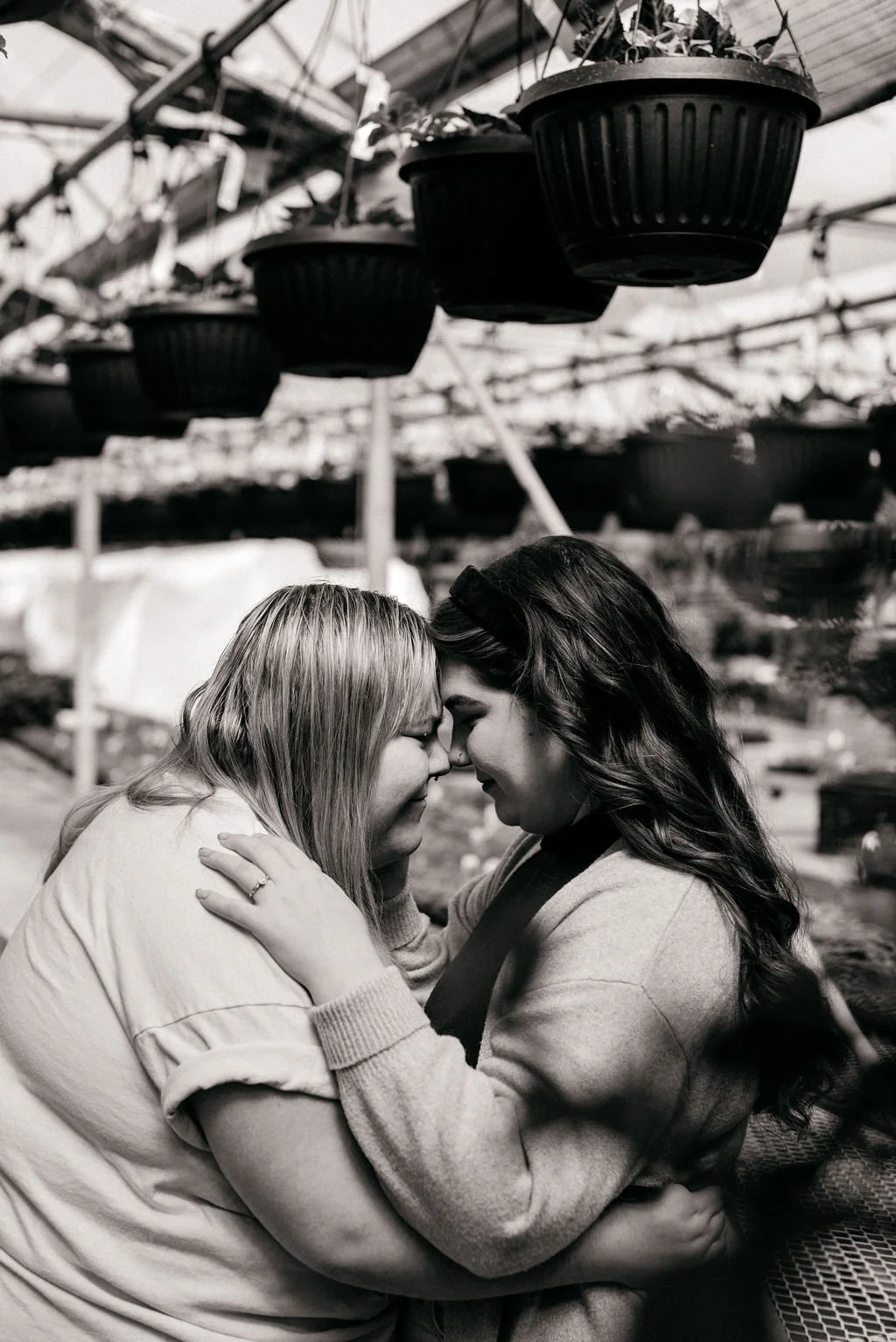 Greenhouse Engagement Photos | Cozyn’s Garden Gallery, Stratford ...