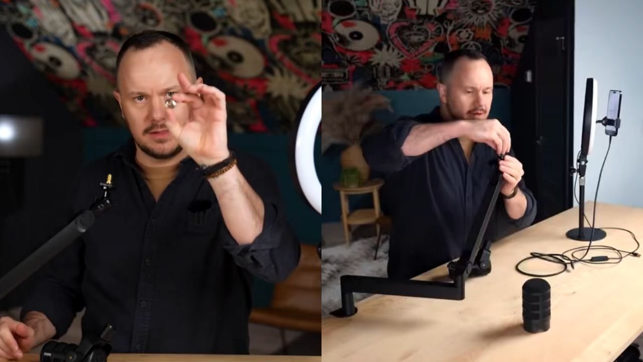 Video Podcast with iPhone Setup: Connect a Podcast Mic to Your ...