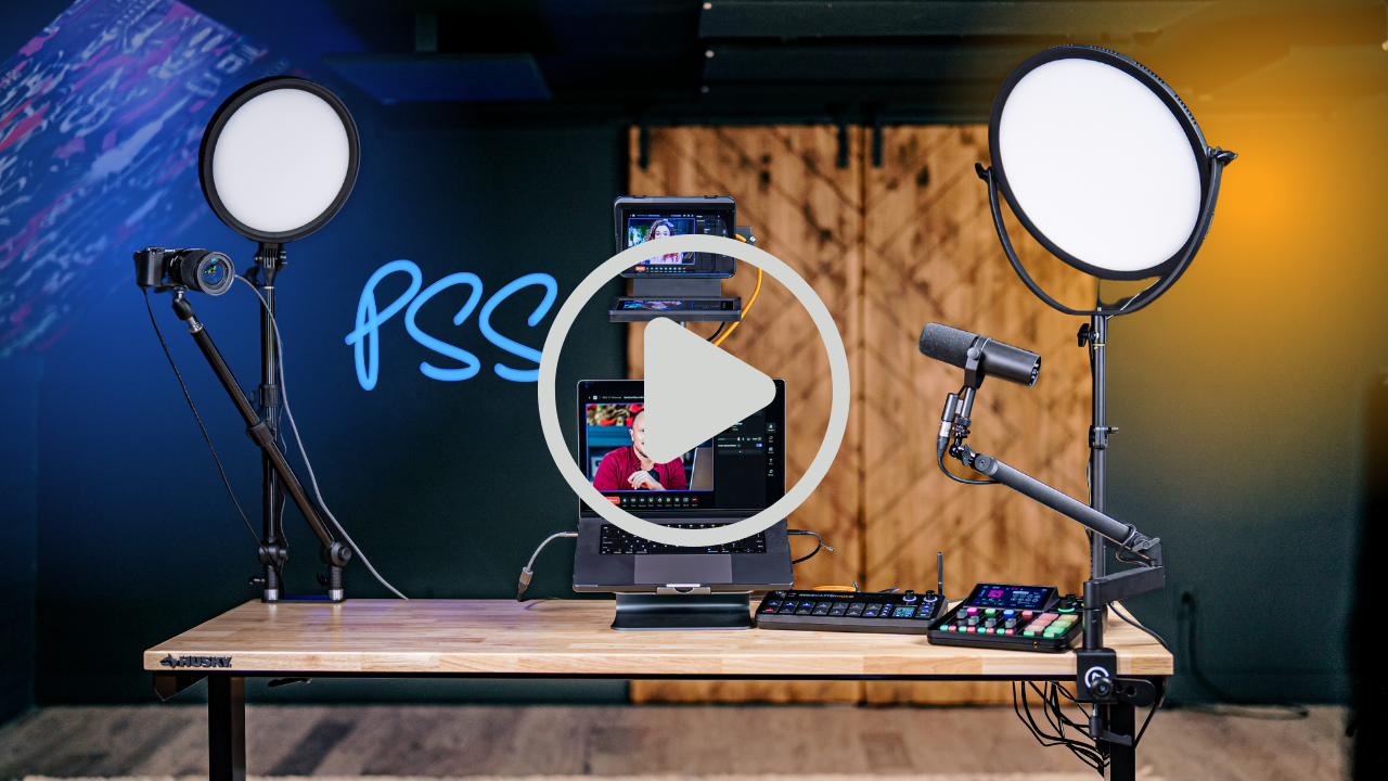 How to Build a Rolling Podcast & YouTube Desk (That Might Even Impress ...