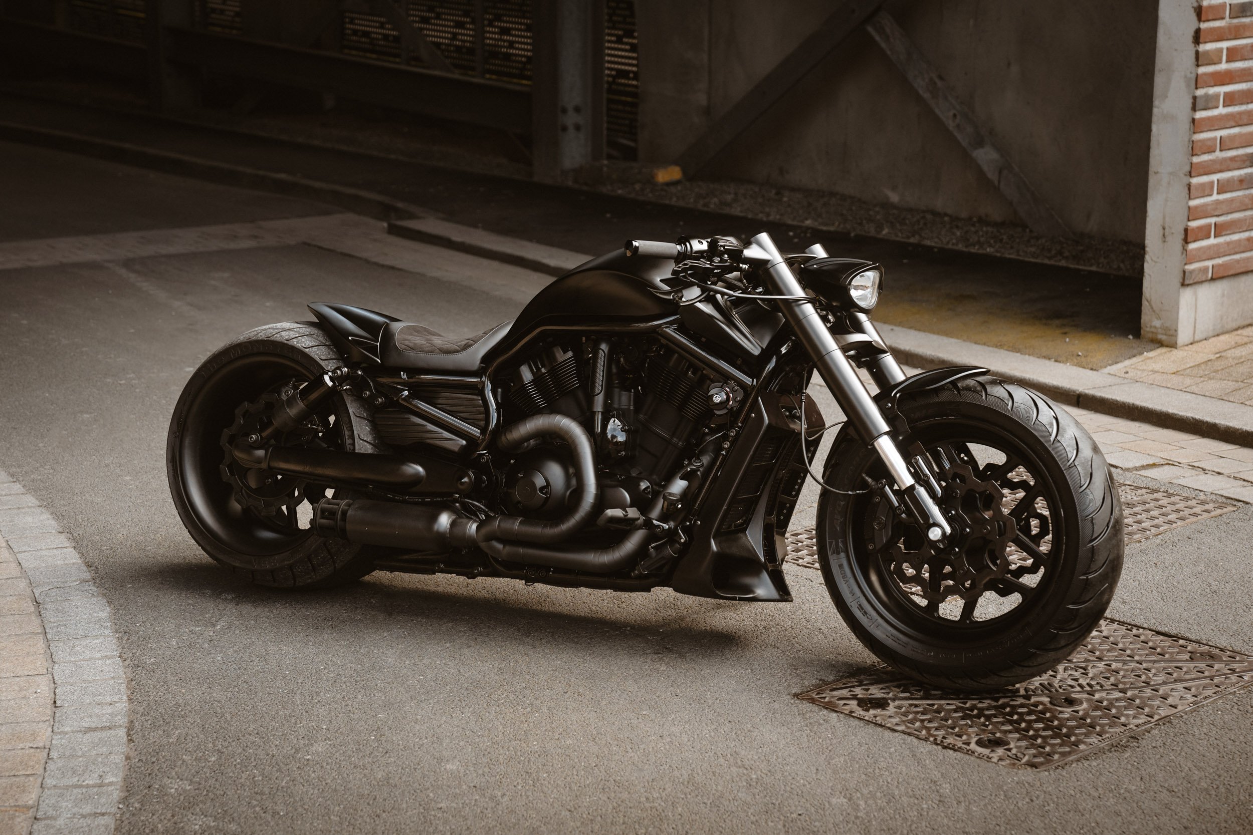 Batman x Harley Davidson Custom VROD Motorcycle Photography - Limitless ...