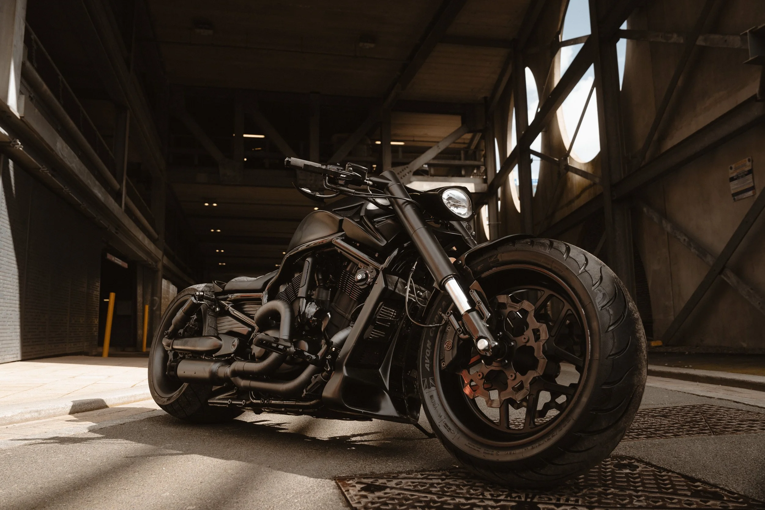 Batman x Harley Davidson Custom VROD Motorcycle Photography - Limitless ...