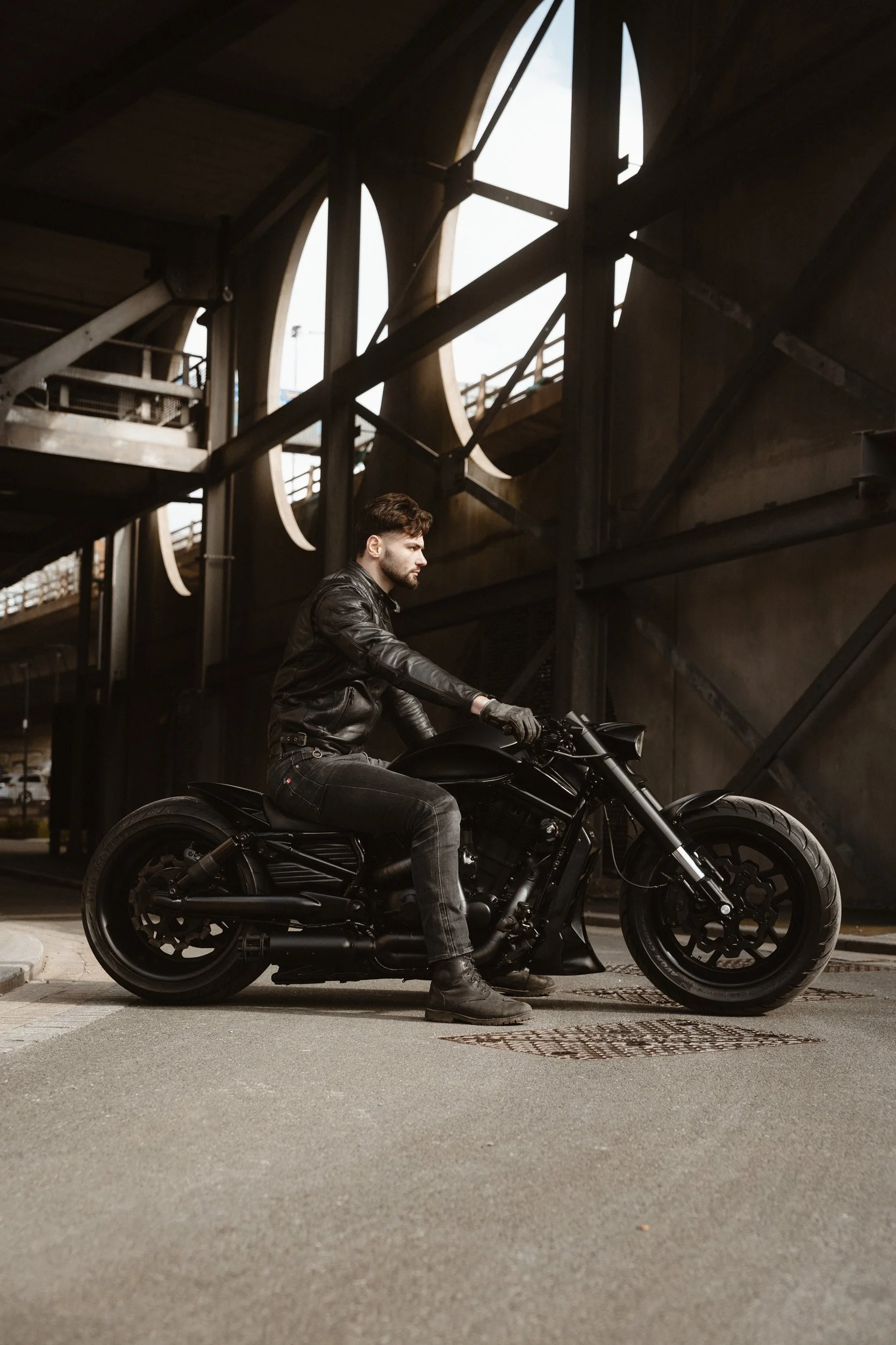 Batman x Harley Davidson Custom VROD Motorcycle Photography - Limitless ...