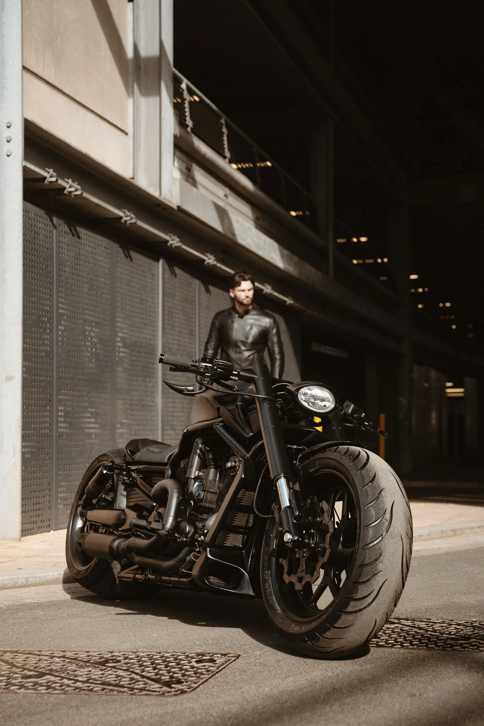 Batman x Harley Davidson Custom VROD Motorcycle Photography - Limitless ...