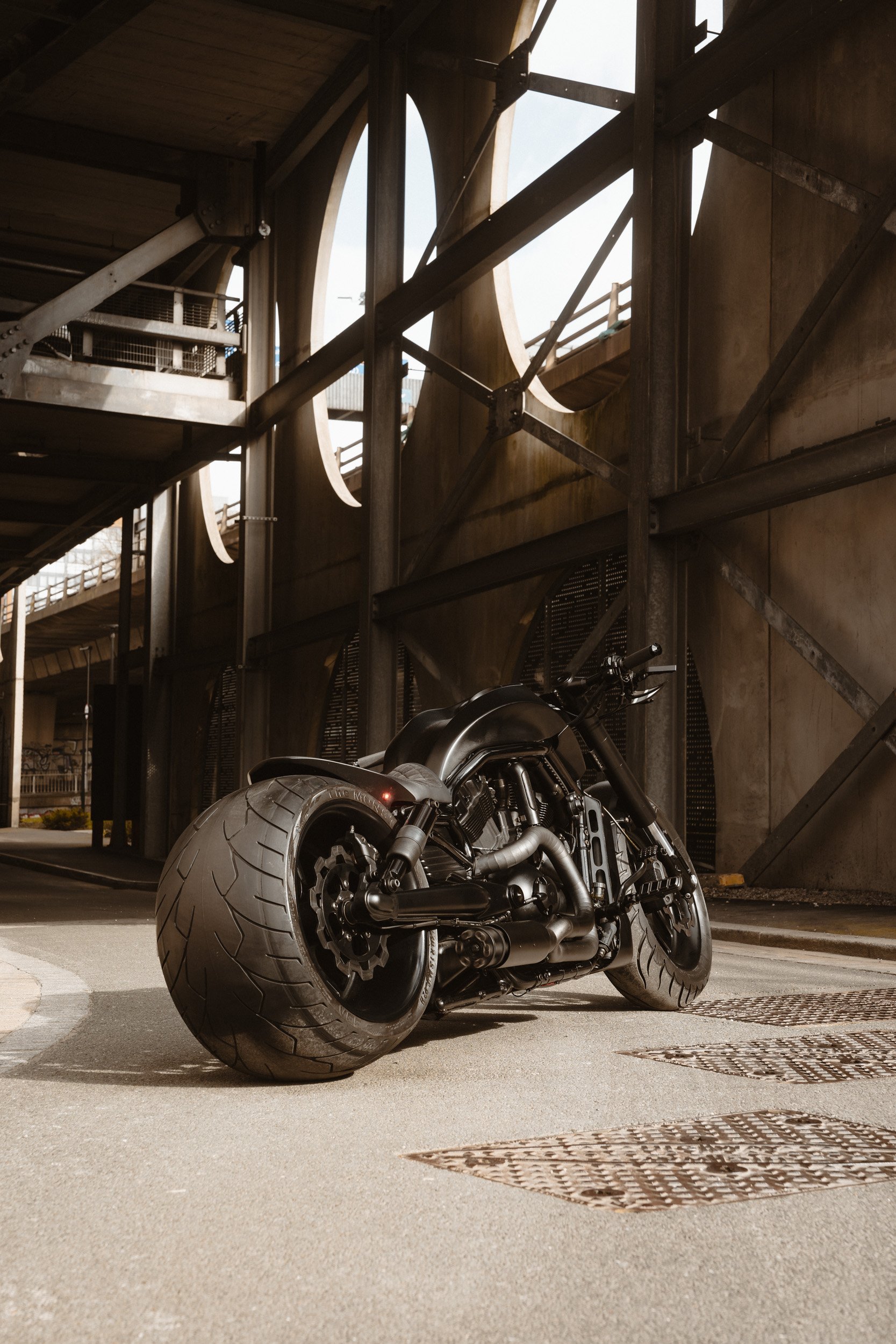 Batman x Harley Davidson Custom VROD Motorcycle Photography - Limitless ...