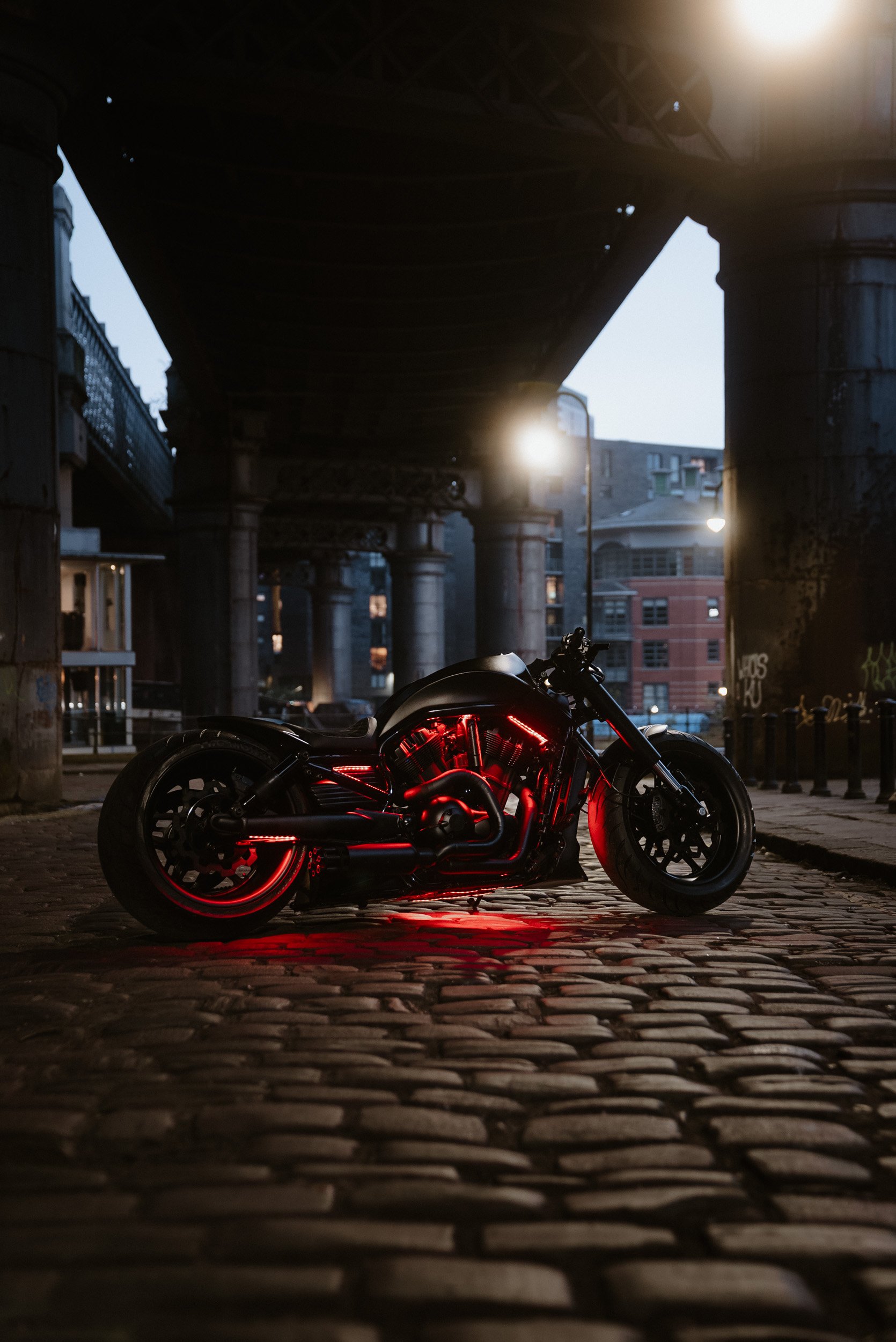 Batman x Harley Davidson Custom VROD Motorcycle Photography - Limitless ...
