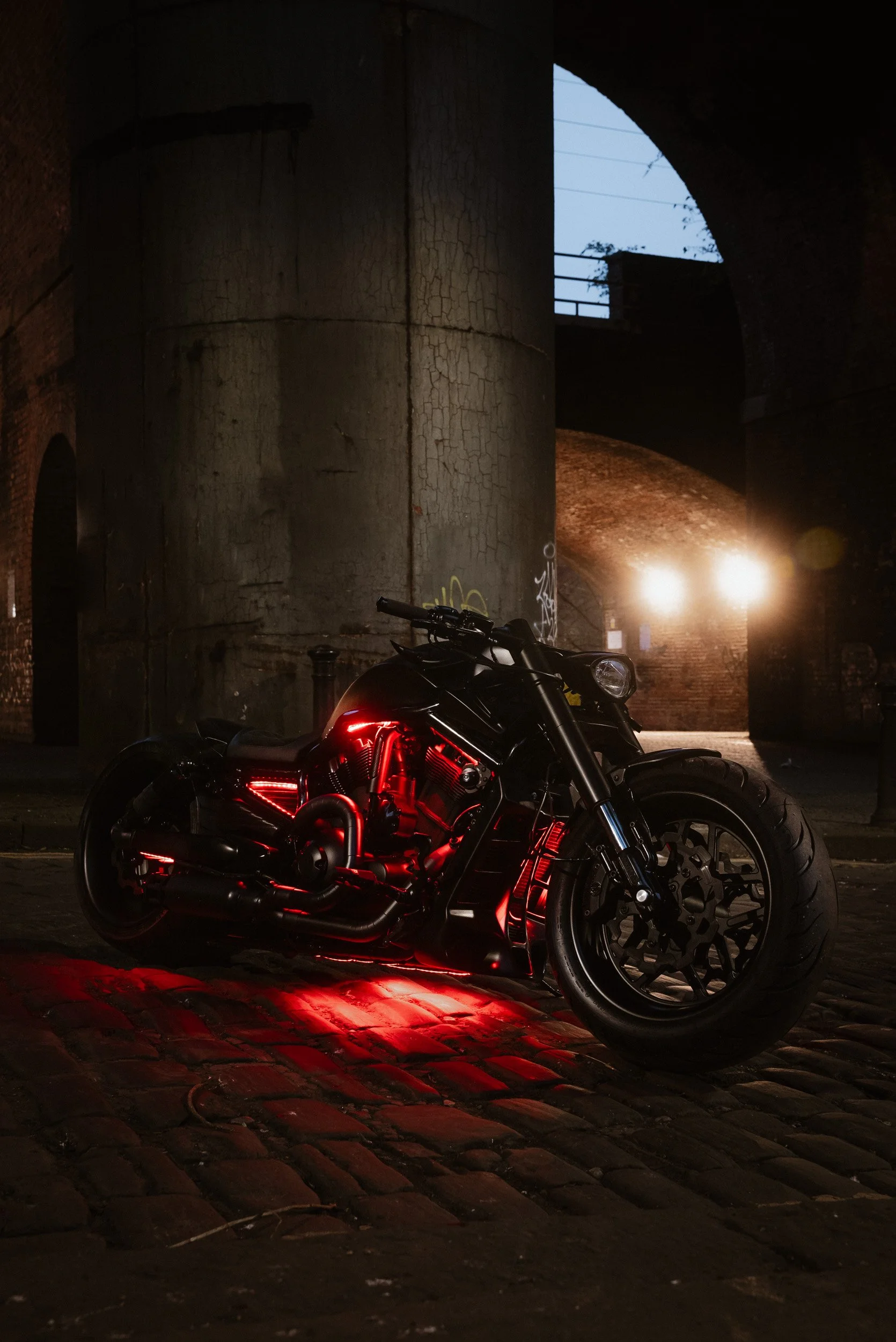 Batman x Harley Davidson Custom VROD Motorcycle Photography - Limitless ...