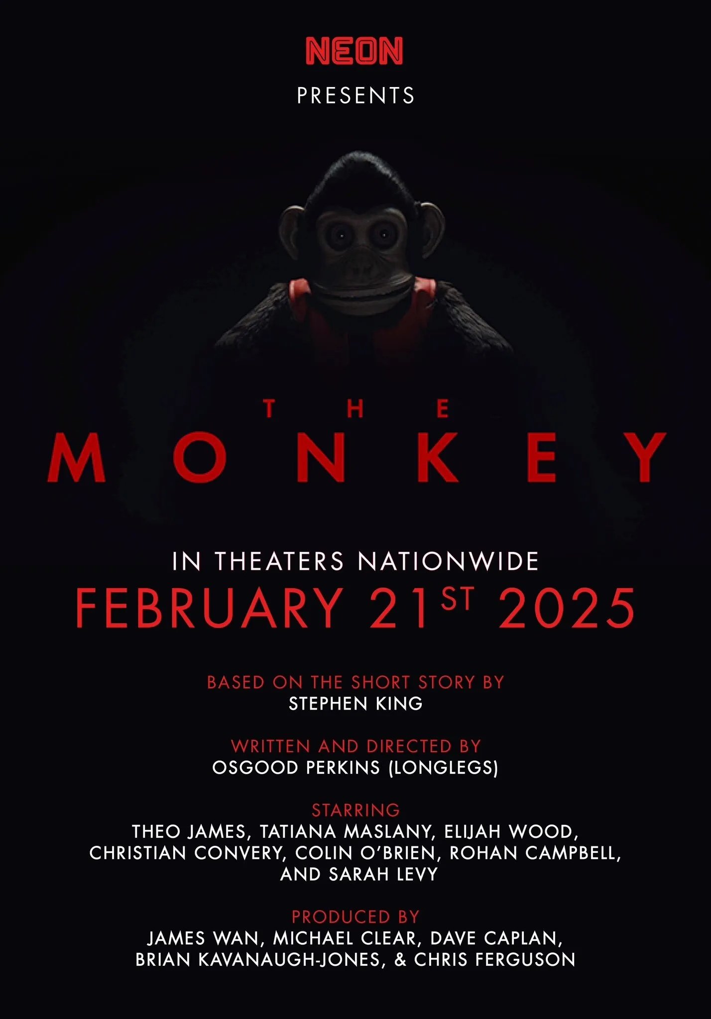 JAMES WAN and OSGOOD PERKINS Take On STEPHEN KING In JAMES WAN and OSGOOD PERKINS Take On STEPHEN KING In