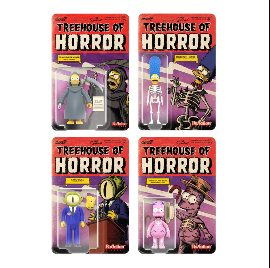 Super 7 Reveals First Look At The Simpsons ReAction Figures Wave 3 ...