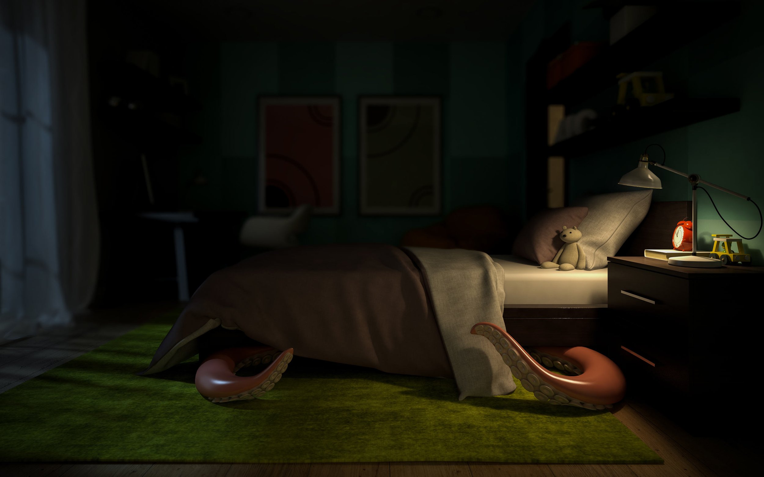 Horror Movie Cliché Hide And Seek — Macabre Daily 7613