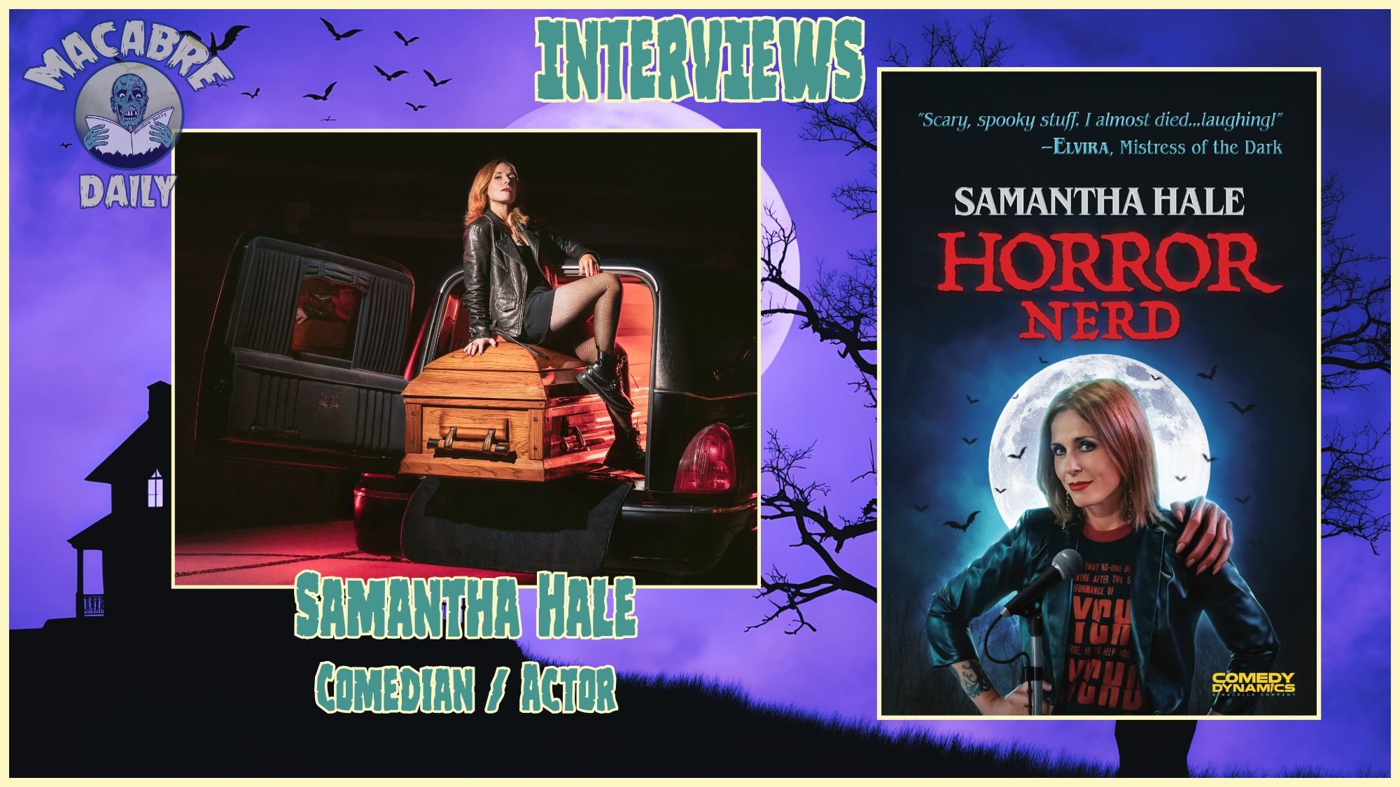 "HORROR NERD" Samantha Hale Shares Her Love Of Horror And Humor With ...