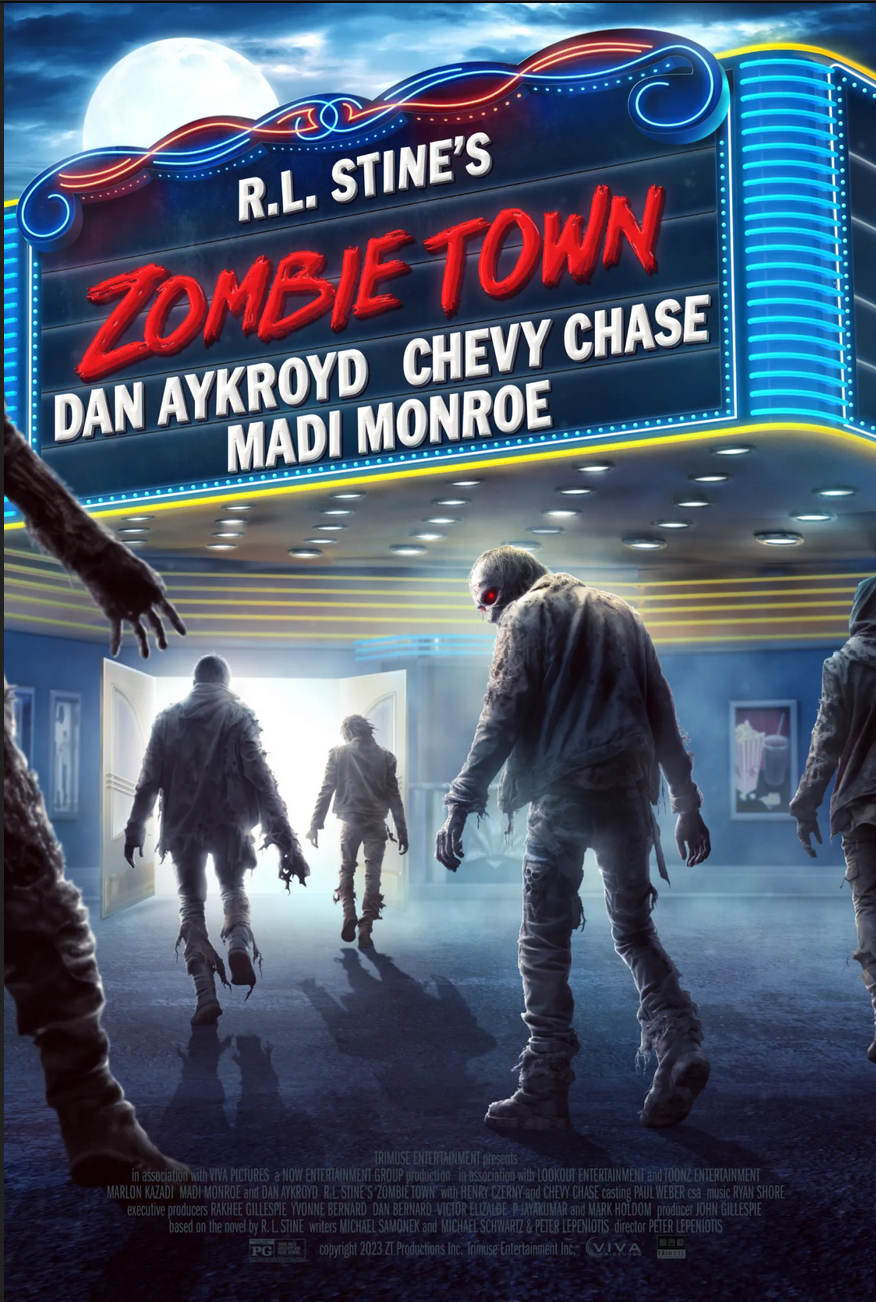 New R.L. Stine Flick 'ZOMBIE TOWN' Stars Dan Aykroyd And Chevy Chase ...