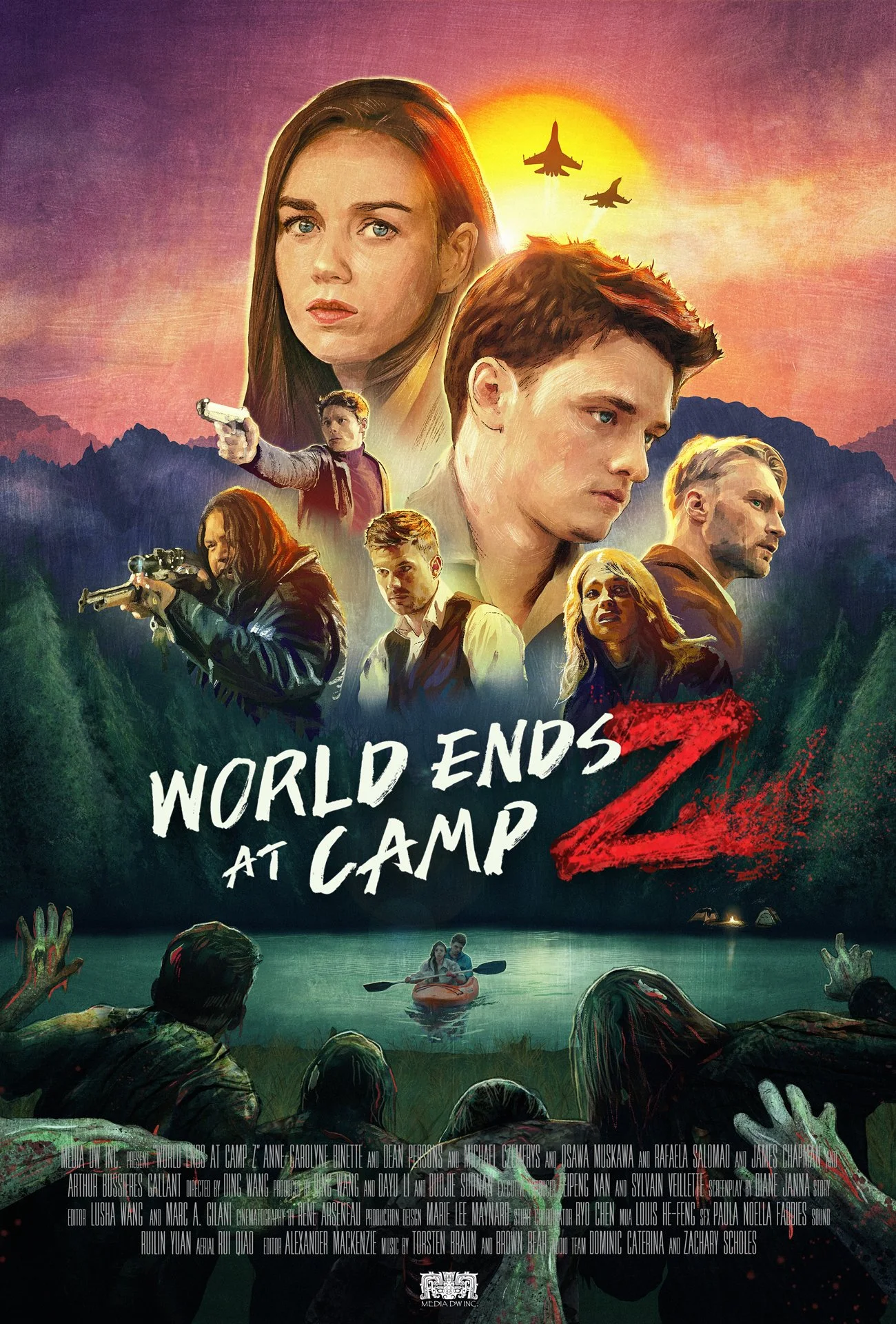 VOD from the Dead - World Ends at Camp Z (2022) — Macabre Daily