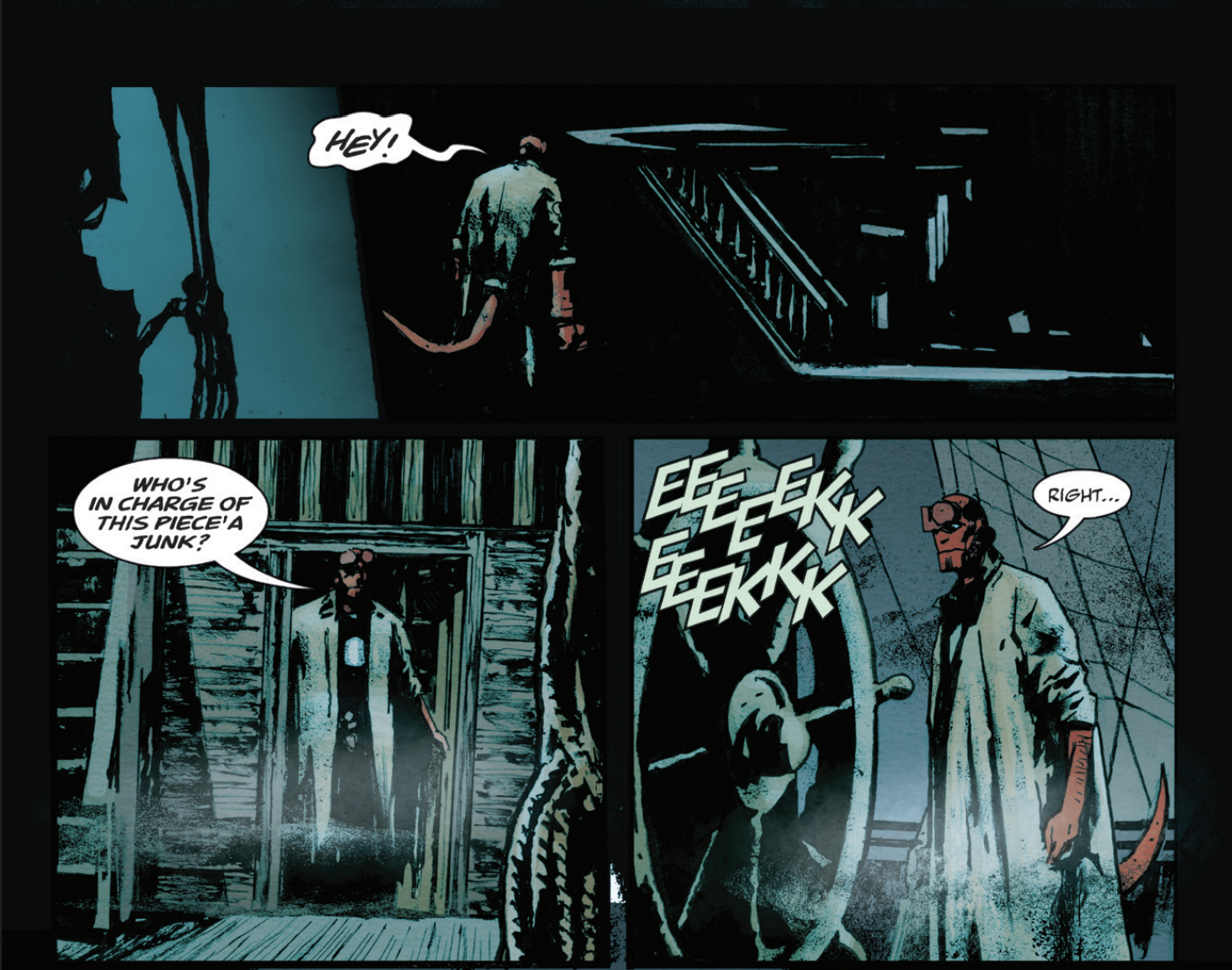 Set Sail For Danger In “HELLBOY AND THE B.P.R.D.: THE GHOST SHIPS OF ...