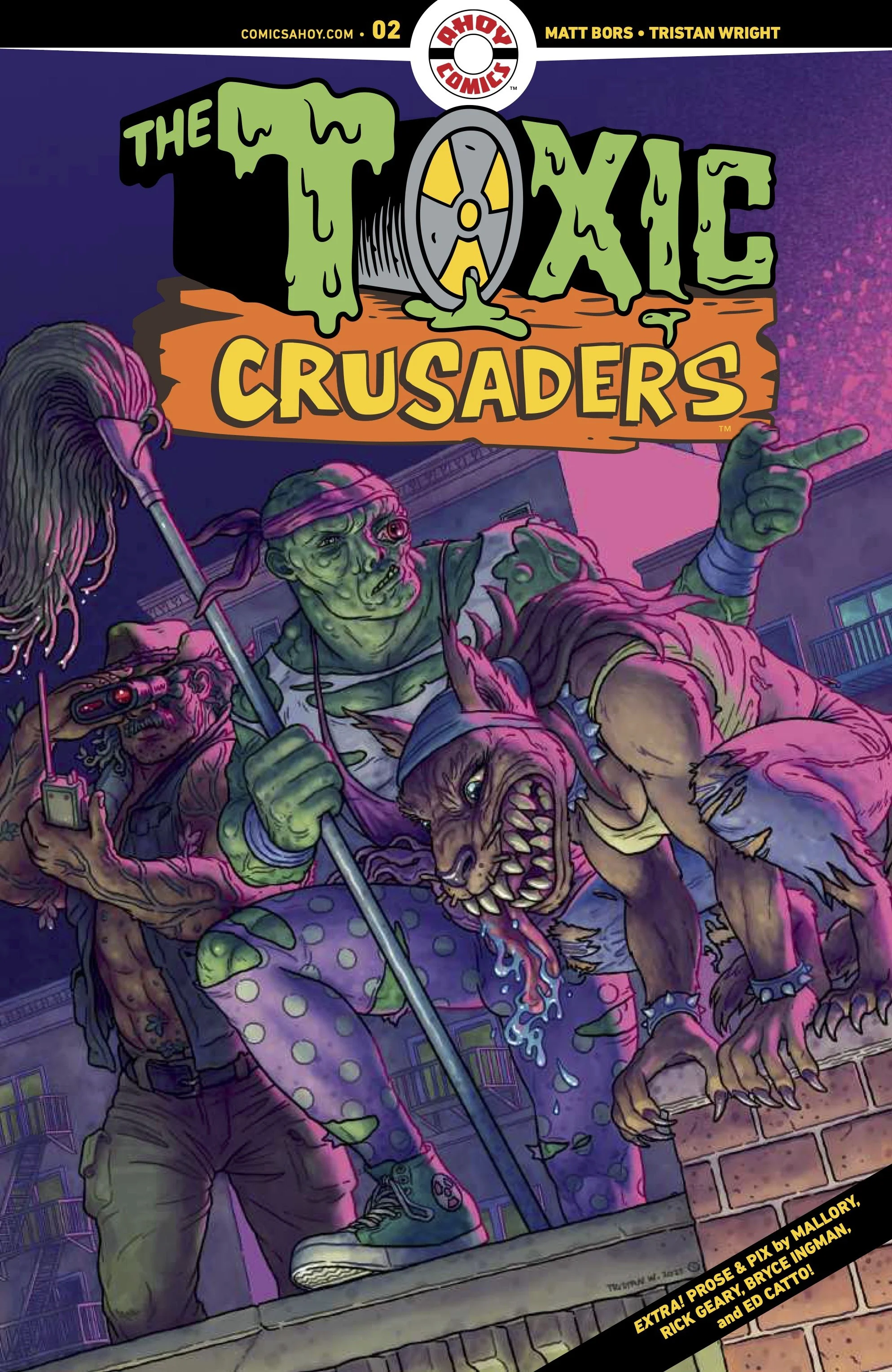 AHOY Comics' "THE TOXIC CRUADERS #2" Gets Heroically Repulsive ...