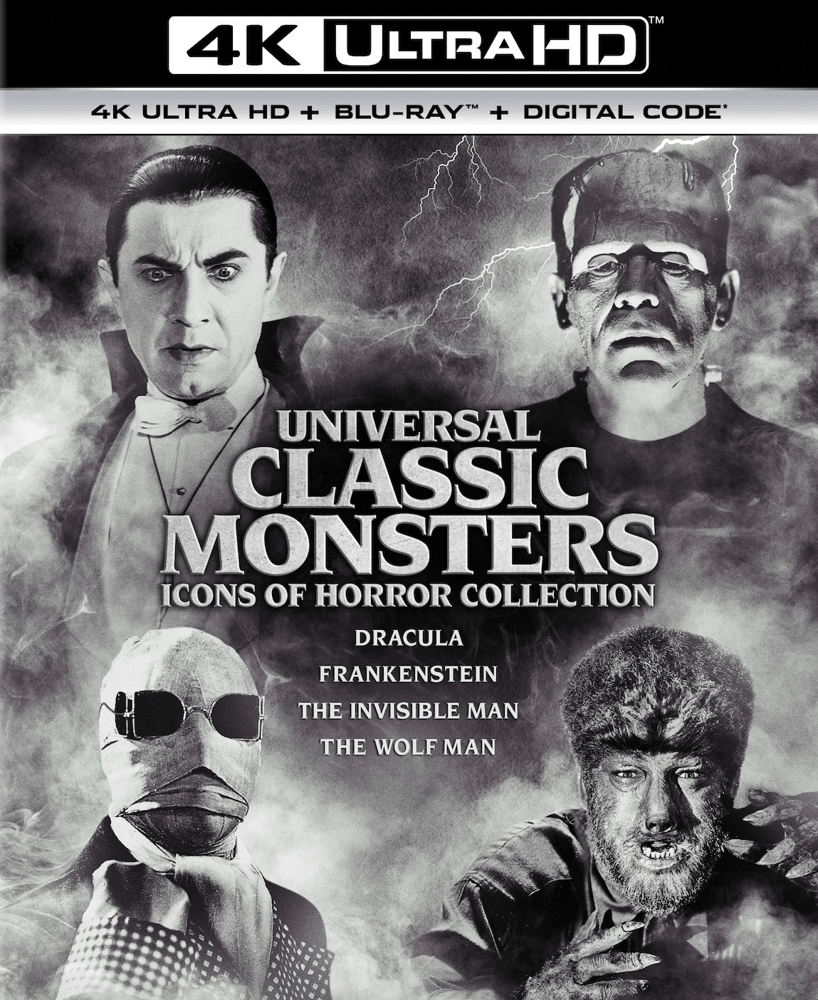 The Universal Monsters Get The 4K HD Treatment In A Four Film 'ICONS OF ...