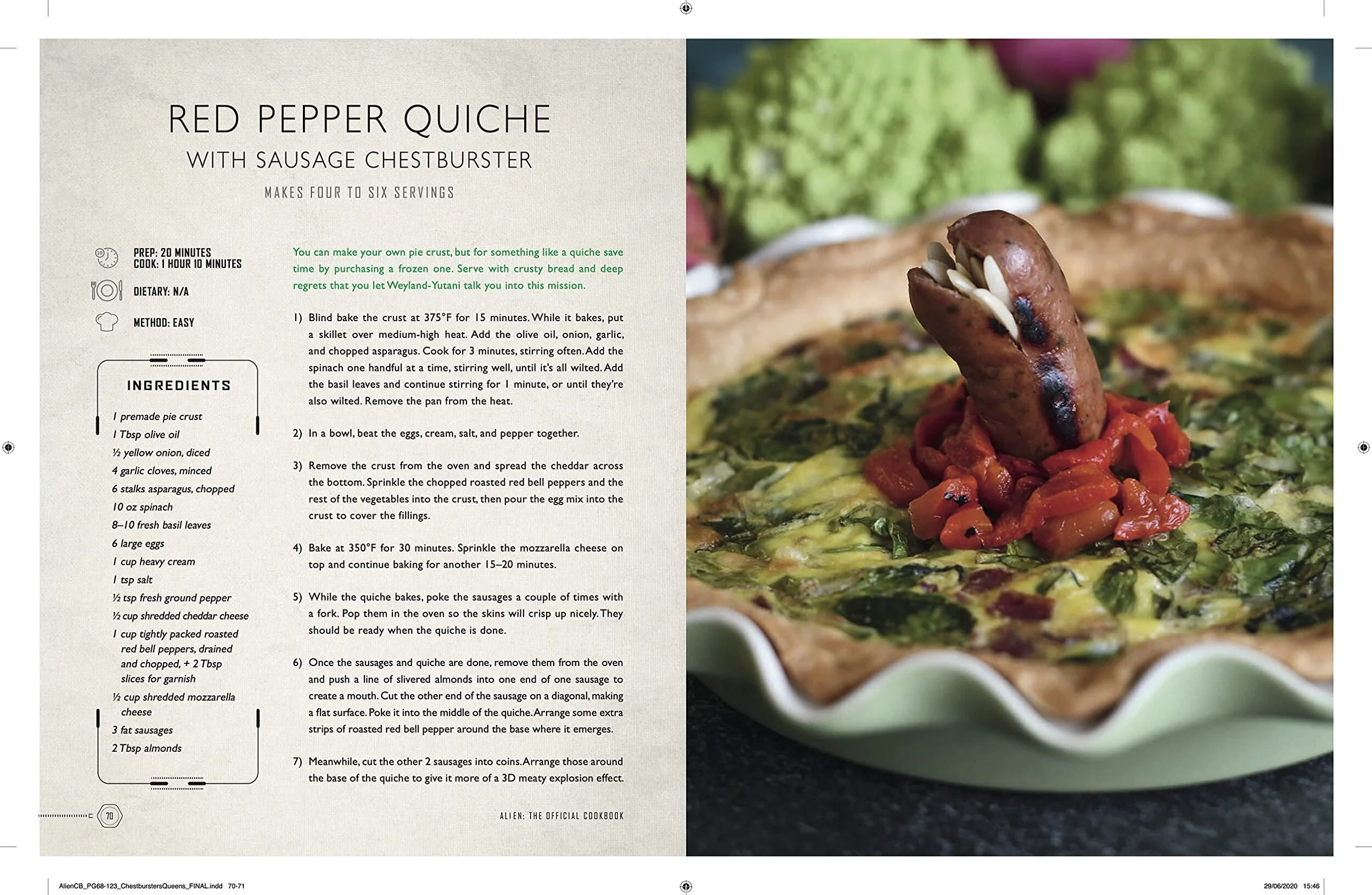 New ALIEN Themed Cookbook Scares Up Some Tasty Treats This Halloween ...