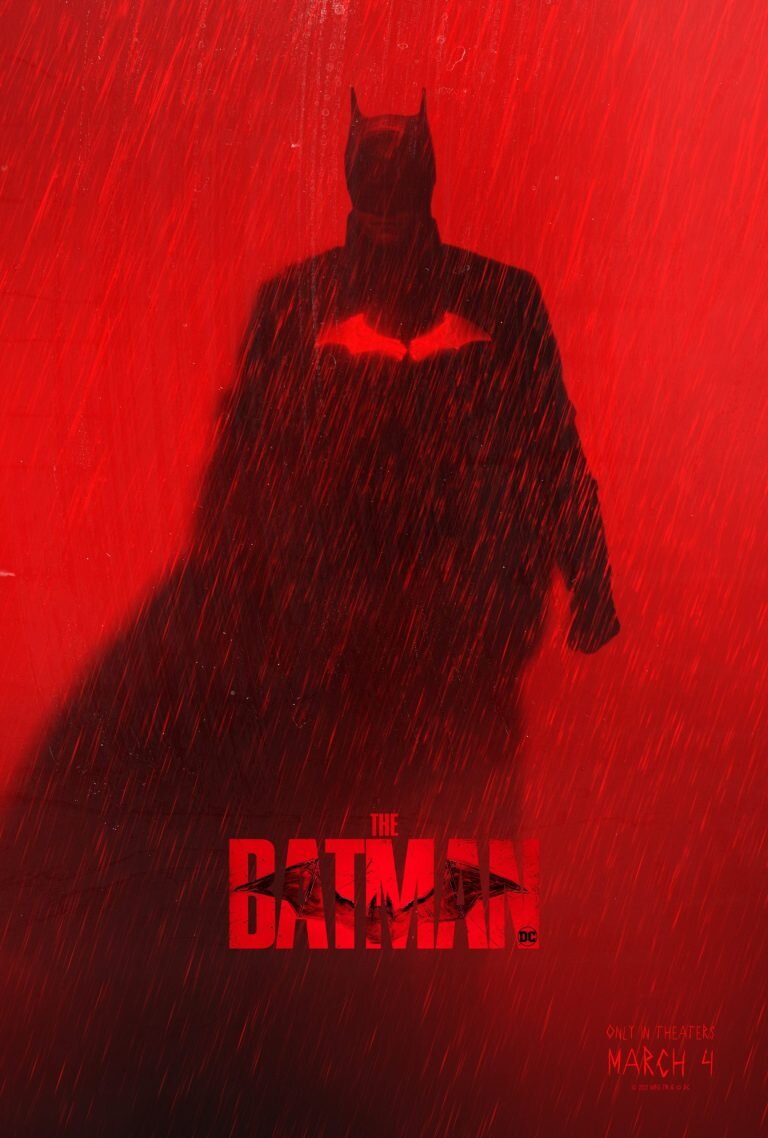New Blood Red Posters For THE BATMAN Give Up Close Looks At The Riddler ...