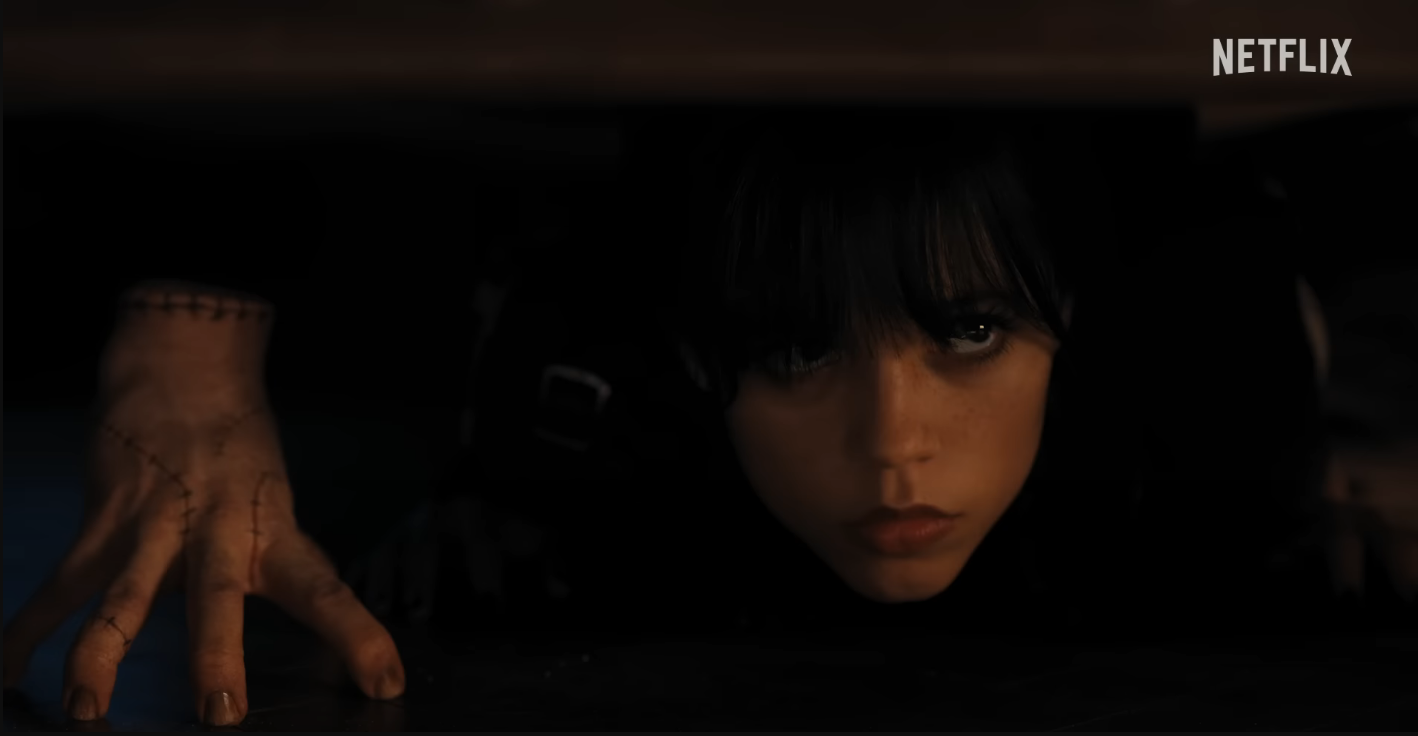 Thing Pledges Its Undying Loyalty To Jenna Ortega In Latest "WEDNESDAY ...