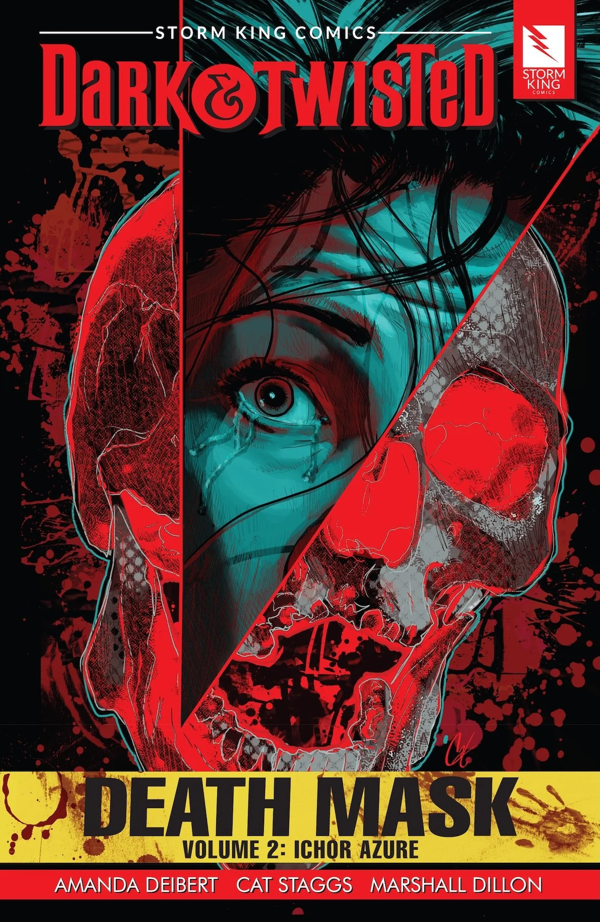 Storm King Comics' Dark & Twisted Reveals "DEATH MASK 2: ICHOR AZURE ...