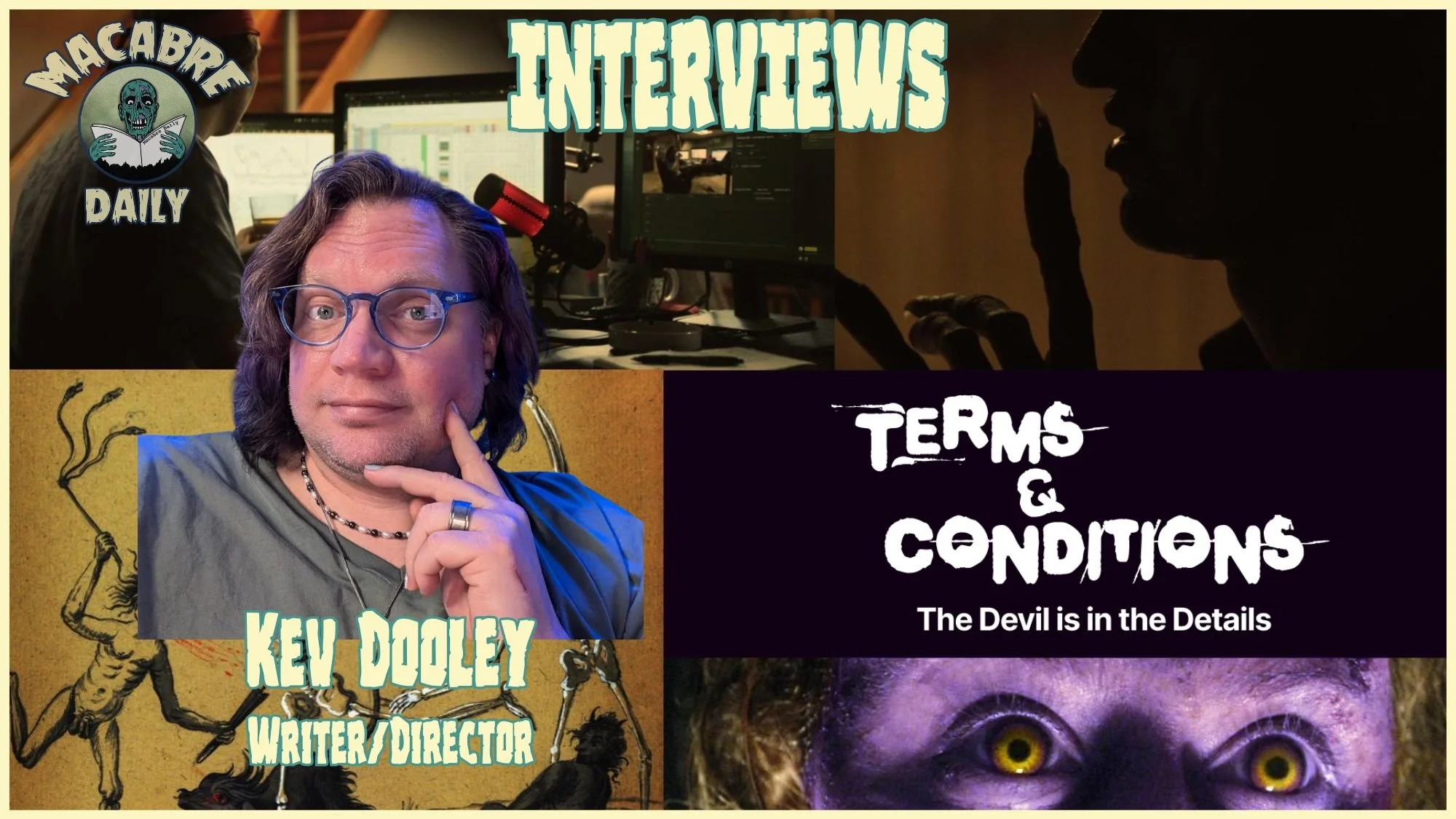 Kev Dooley Goes Over the "TERMS AND CONDITIONS" of Their Horror Short ...
