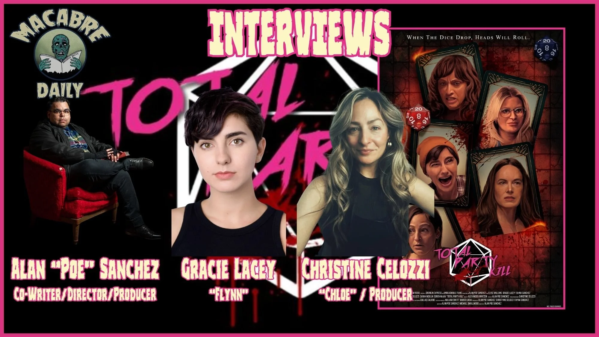 The Cast Of "TOTAL PARTY KILL" Discusses Their Chaotic Campaign Ahead ...