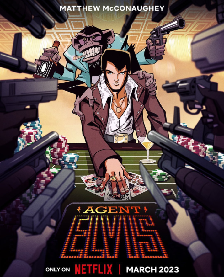 Matthew McConaughey Is "AGENT ELVIS" In Bloody New Animated Adult TV ...