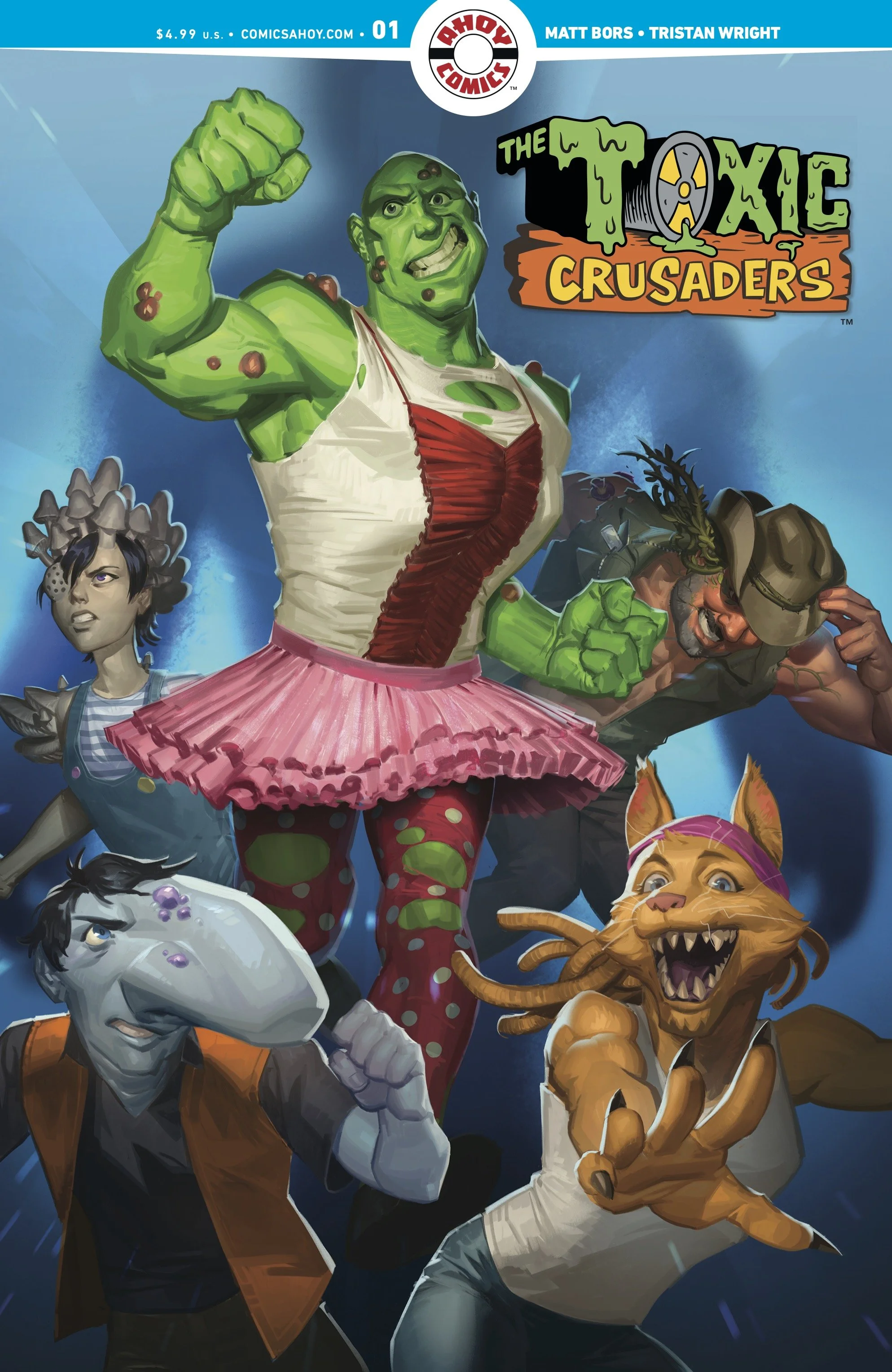 AHOY Comics Launches A Brand New "THE TOXIC CRUSADERS" Comic Series ...