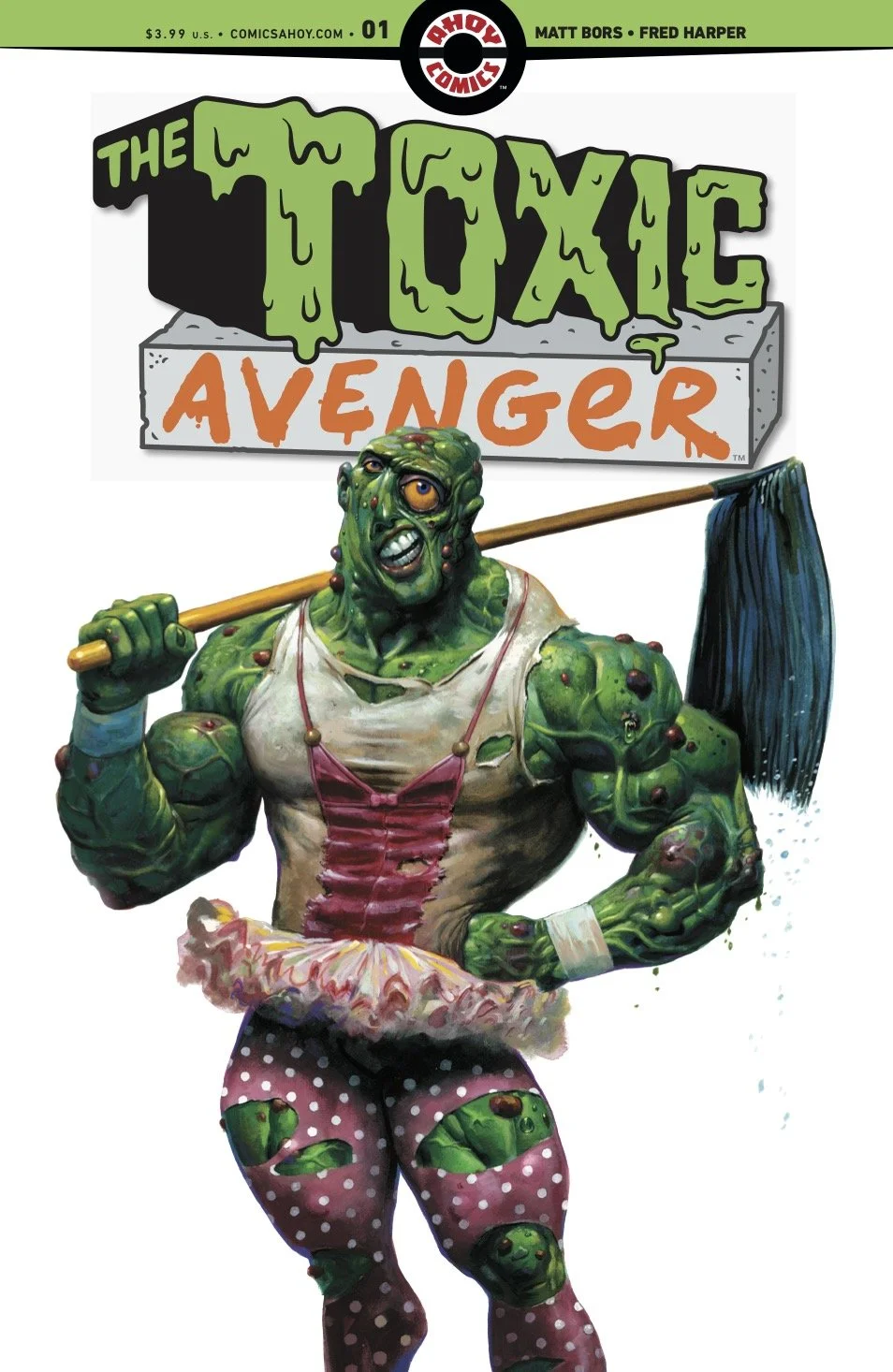 "THE TOXIC AVENGER #1" Is A Welcome Re-Introduction From Ahoy Comics ...