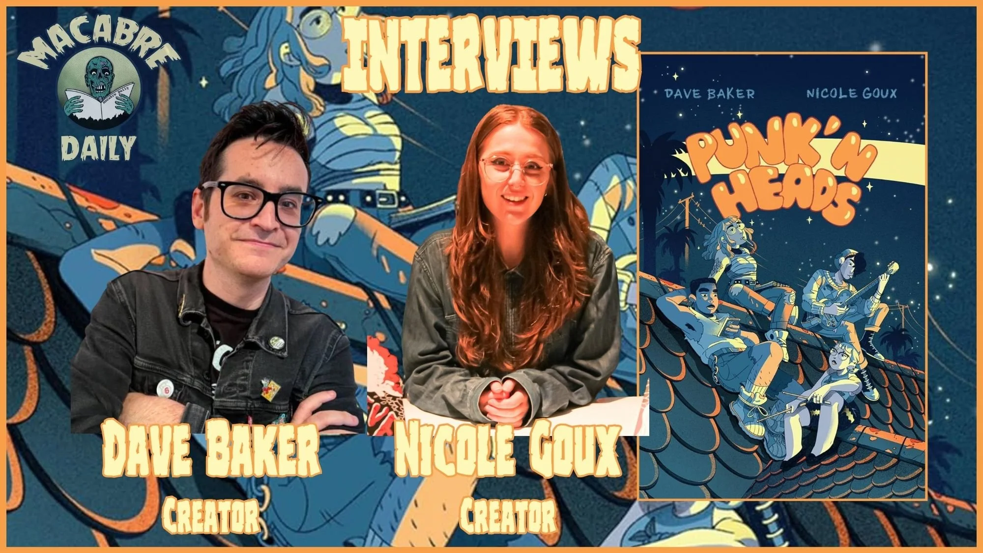 Dave Baker And Nicole Goux On Carving "PUNK'N HEADS" (INTERVIEW ...