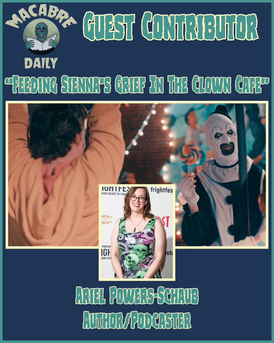 GUEST CONTRIBUTOR: Ariel Powers-Schaub On "Feeding Sienna's Grief In ...